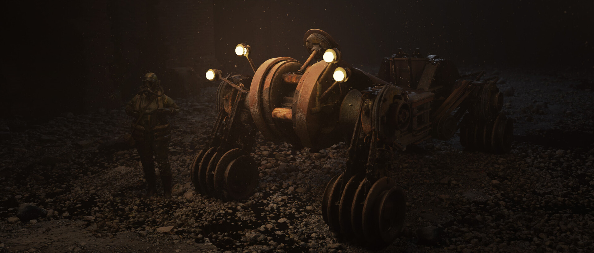 ArtStation - post apocalyptic vehicle