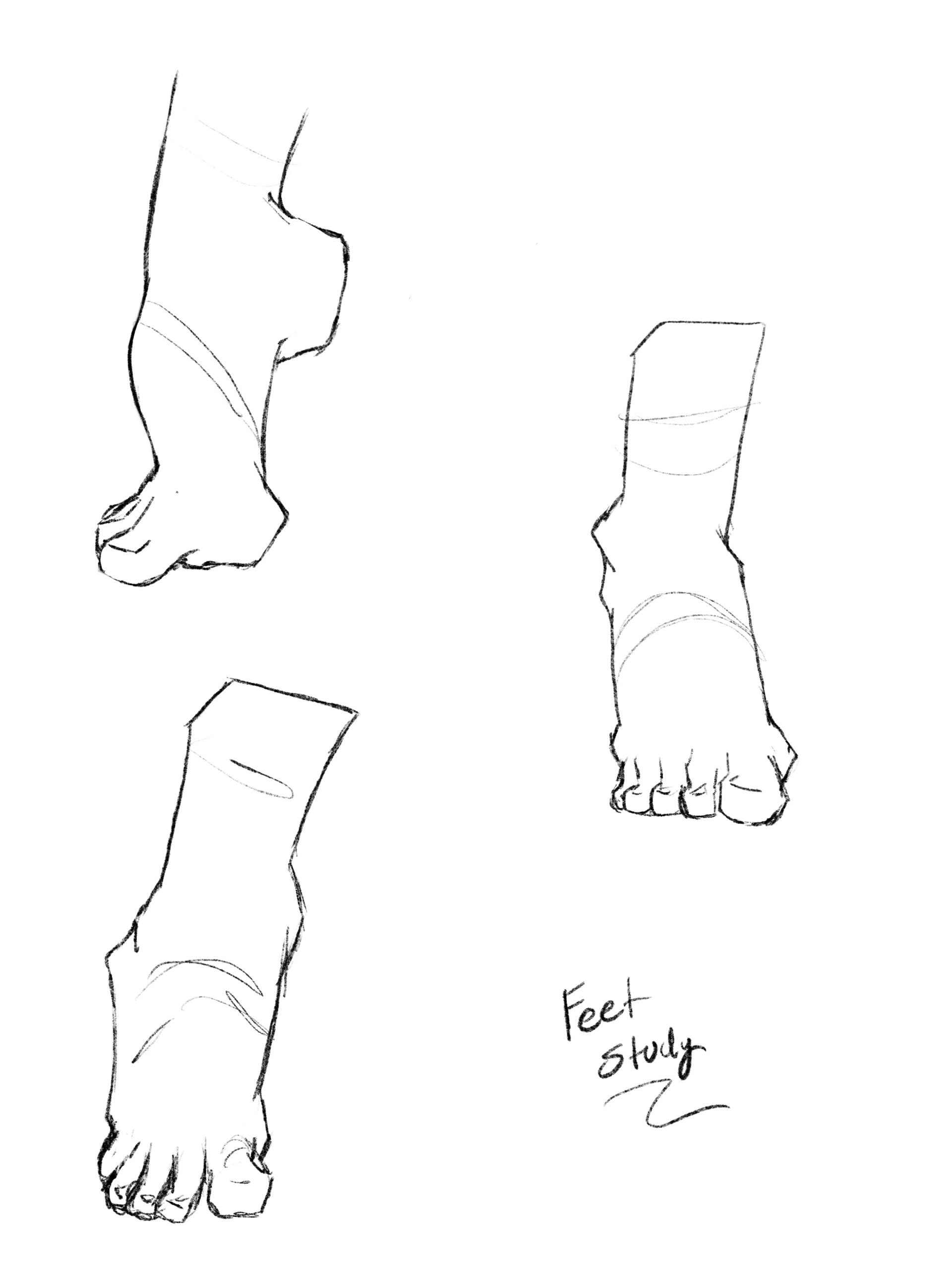 ArtStation - Feet Study #1