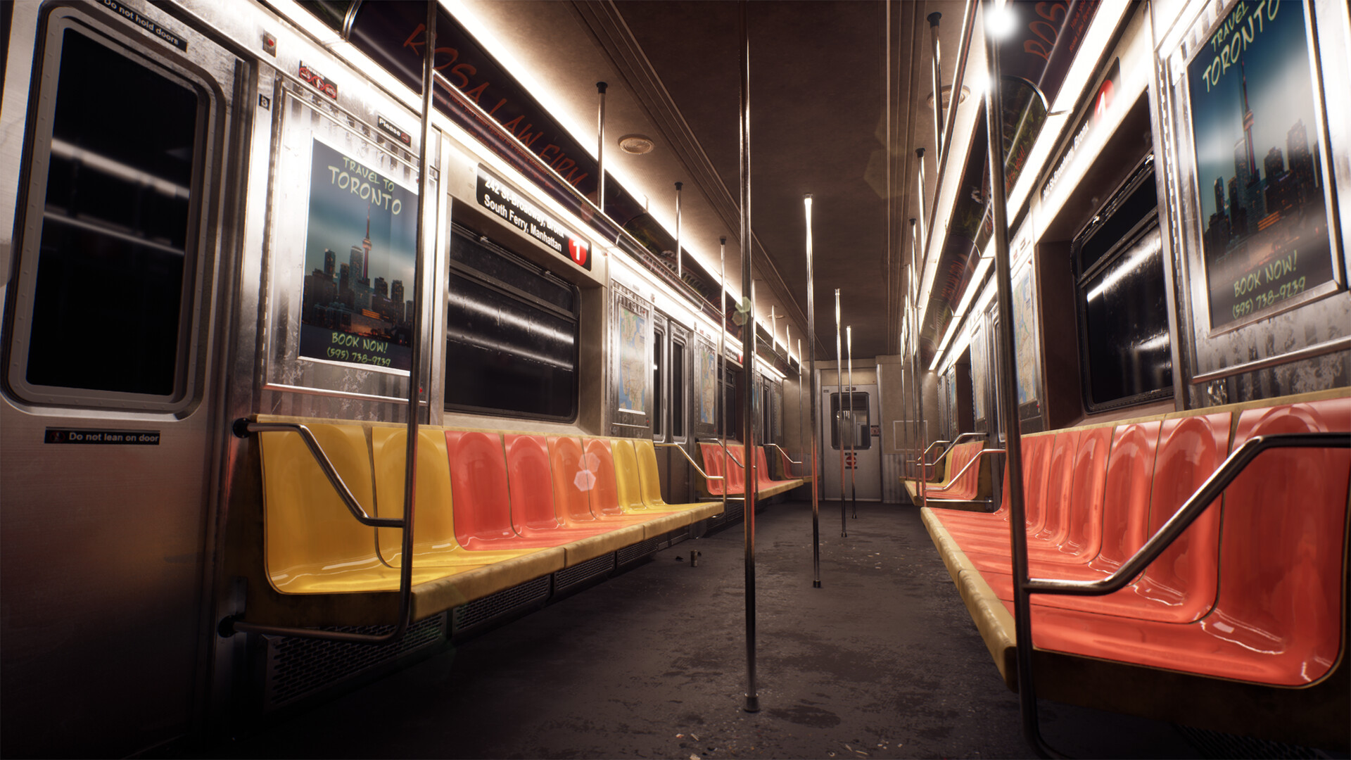 ArtStation - Subway Train