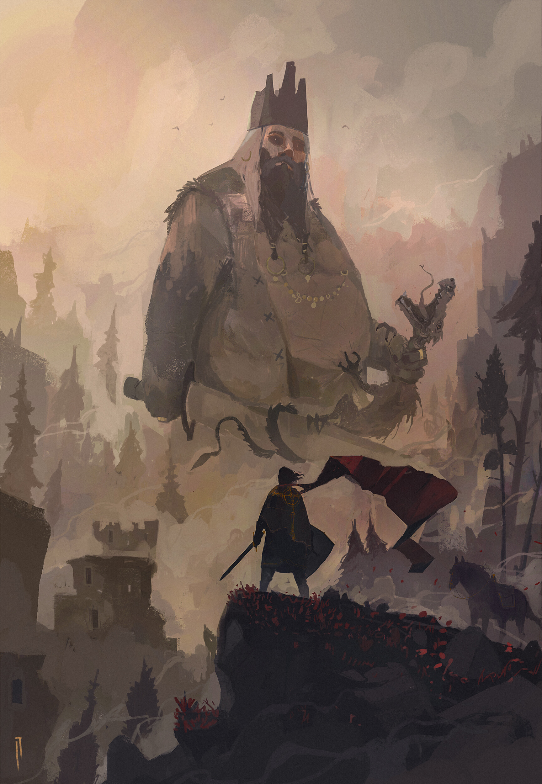 The Savior, Ismail Inceoglu : r/ImaginaryGiants
