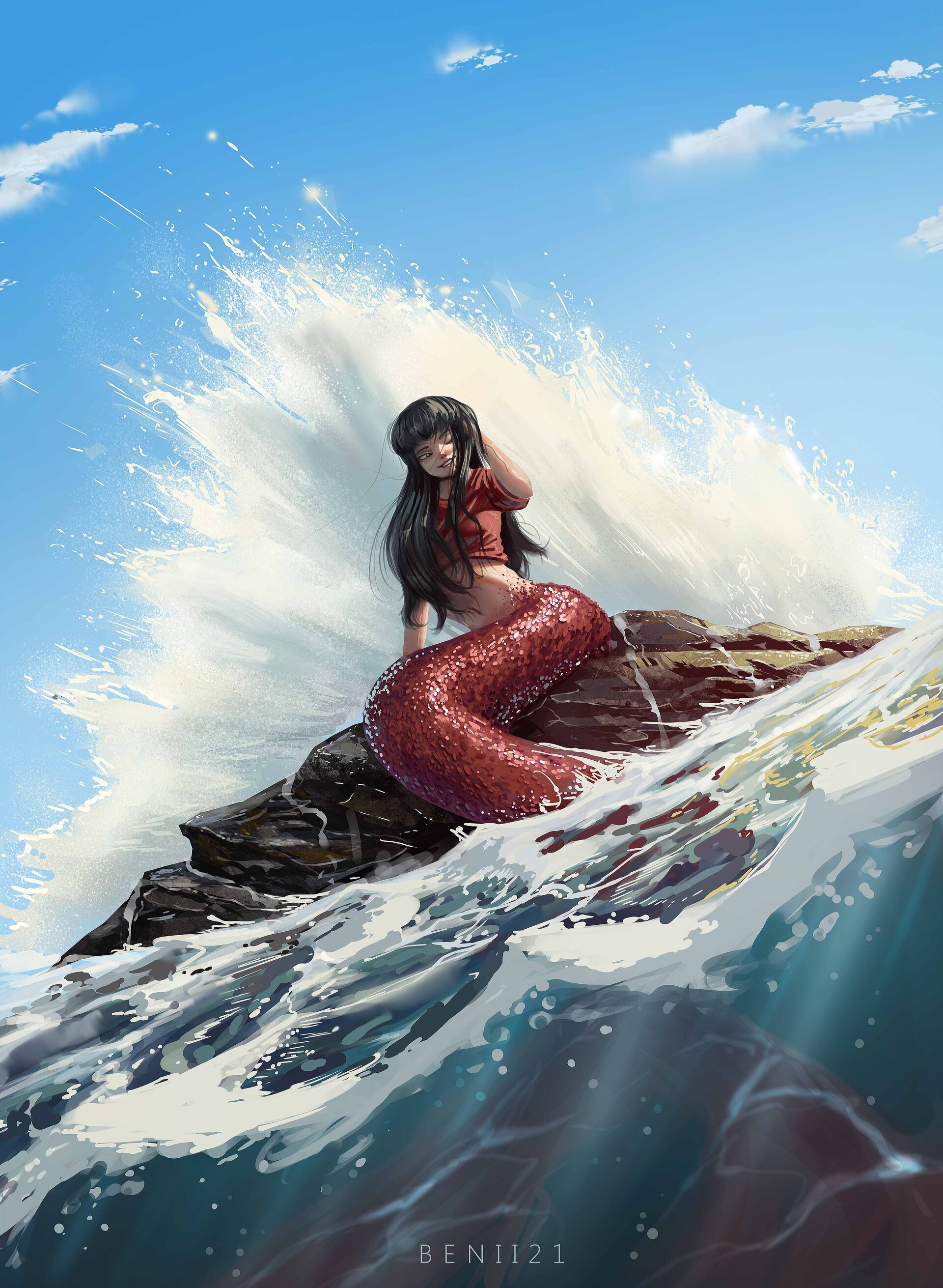 ArtStation - mermaid