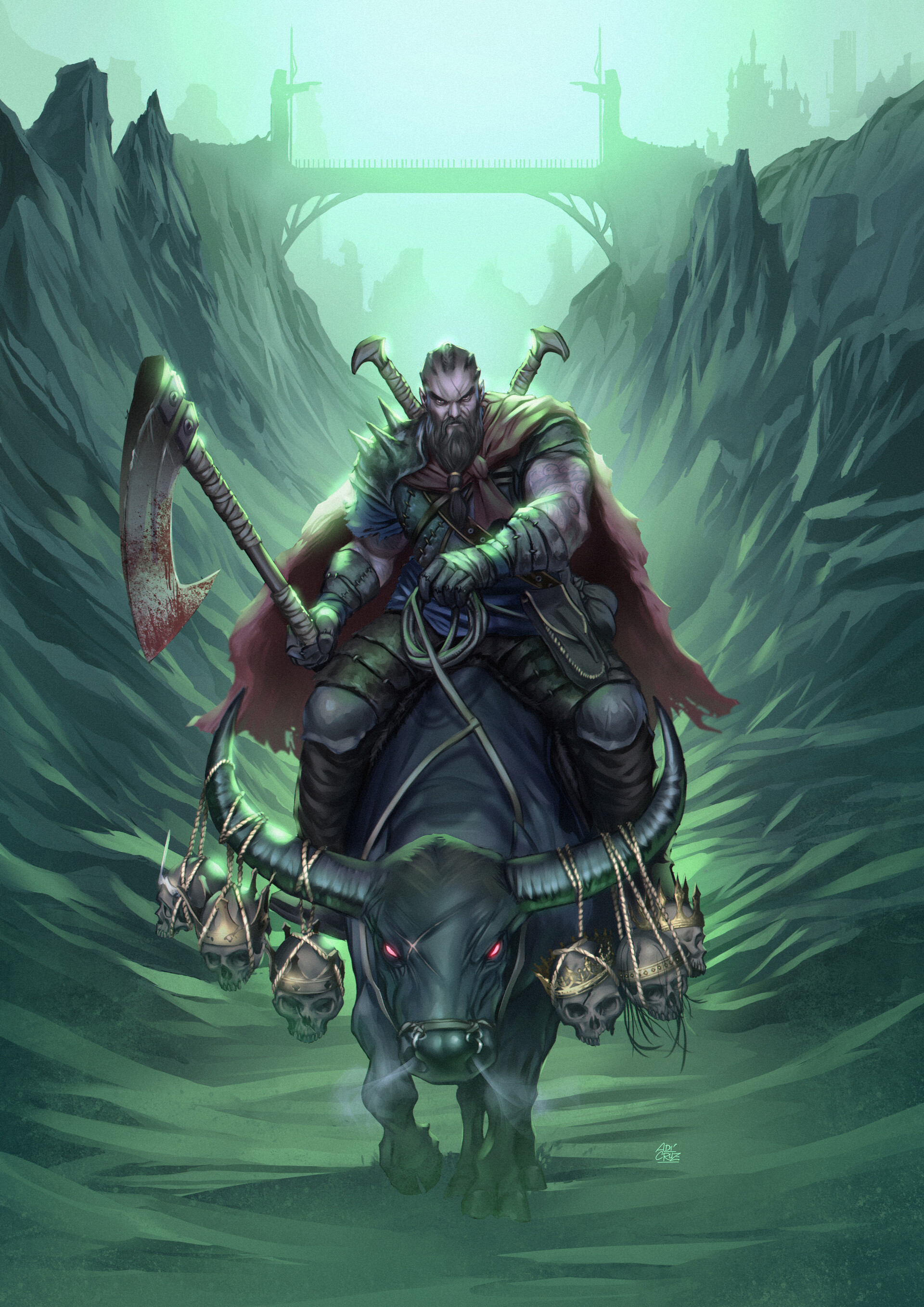 ArtStation - BULL WARRIOR