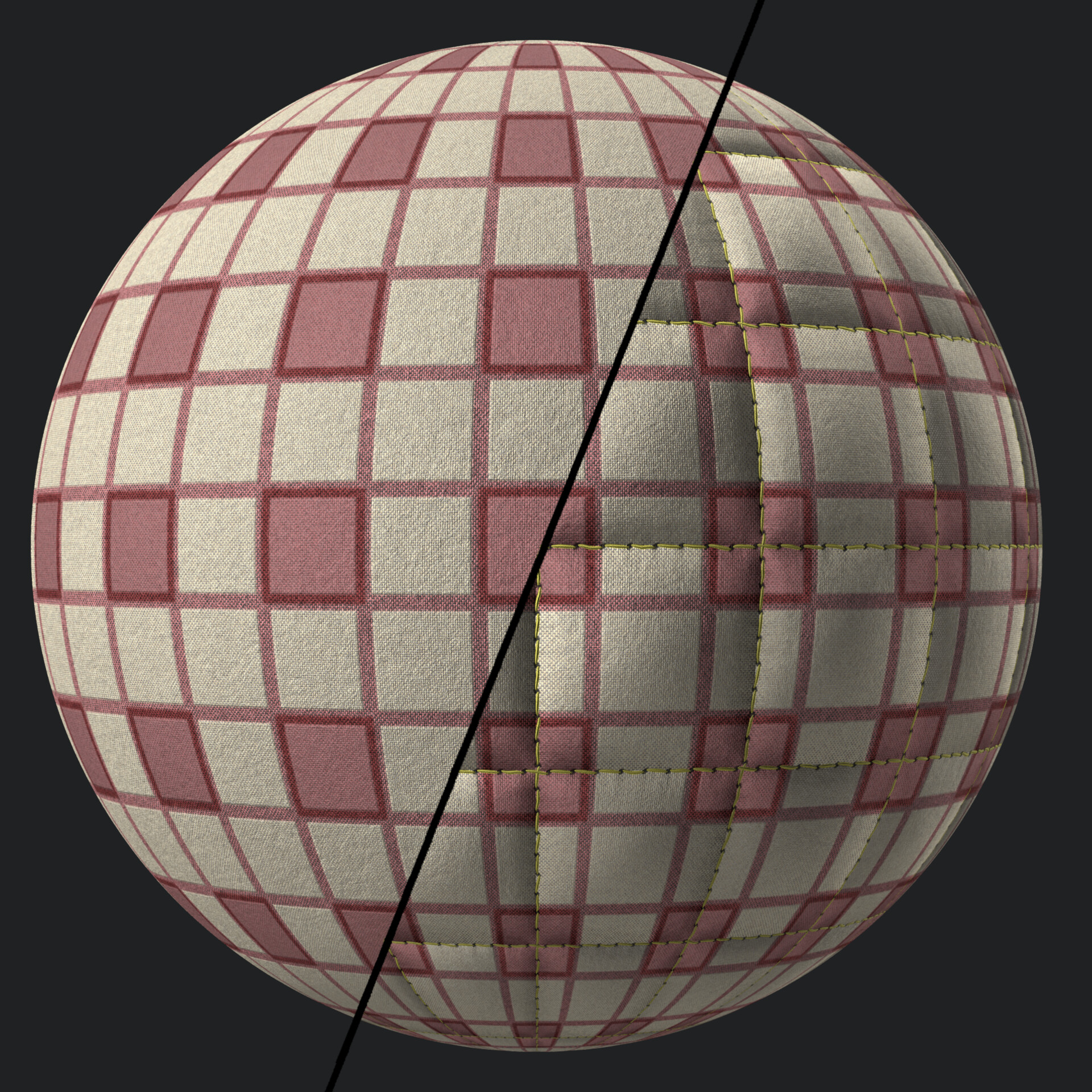 ArtStation - Fabric Materials 47- Stitched Fabric By Sbsar | Pbr 4k ...