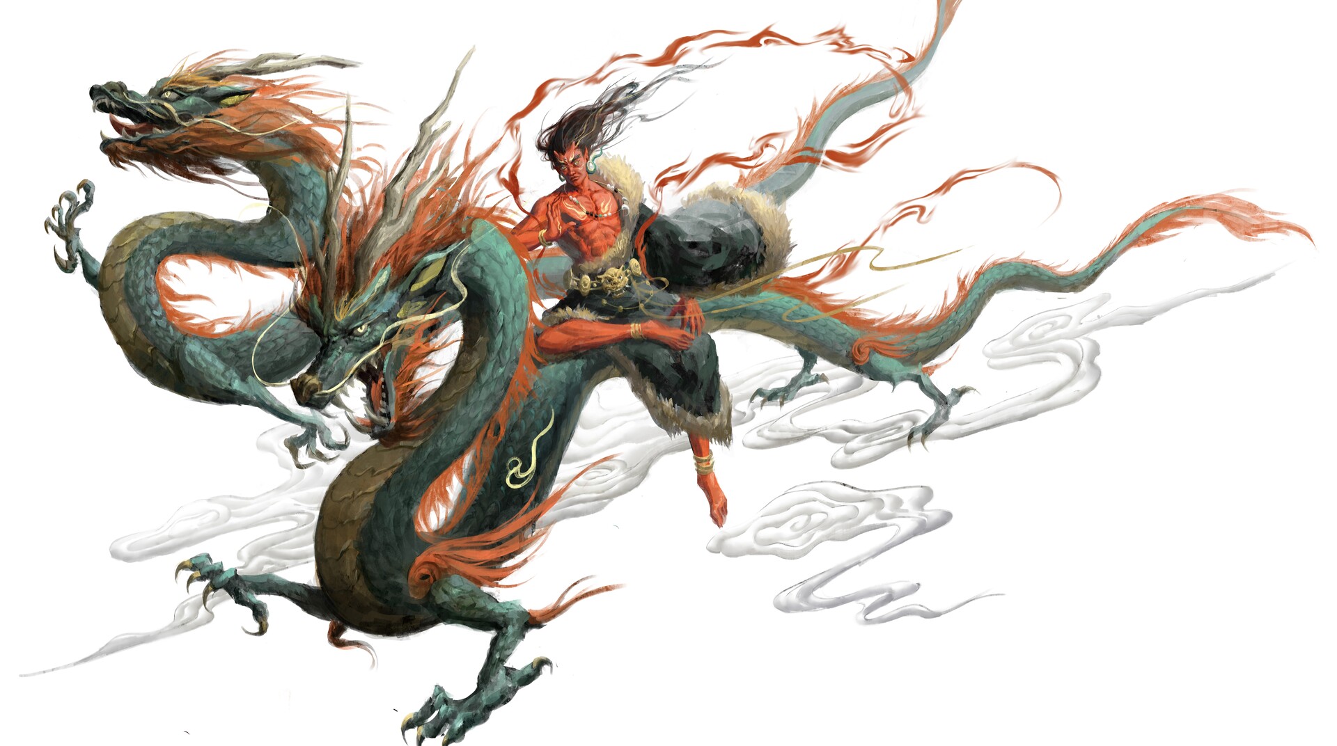 Zhu Rong God Of Fire