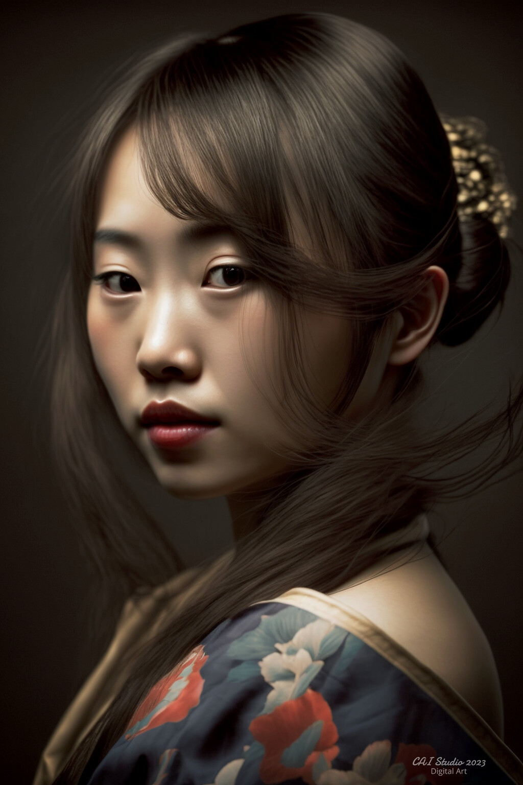 ArtStation - Asian women portraits
