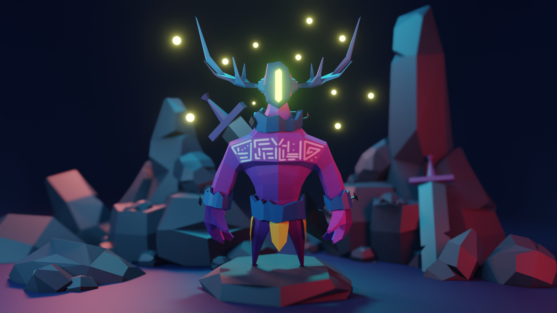 ArtStation - A magical character