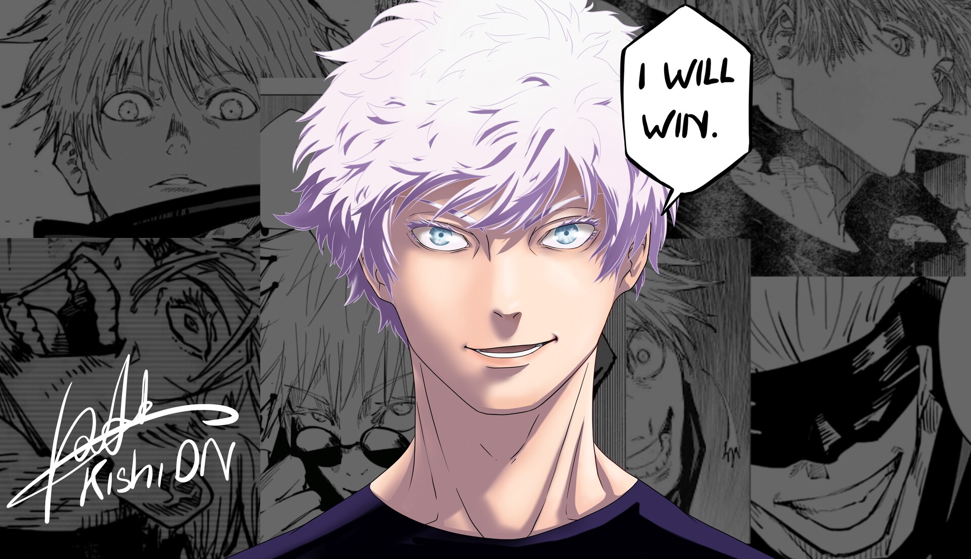 ArtStation - Gojo Satoru-Jujutsu Kaisen