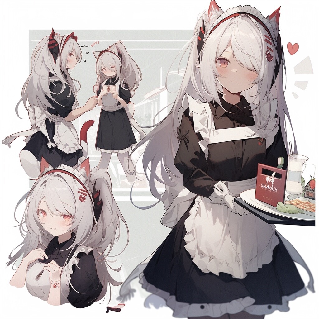 ArtStation - Japanese maid girl