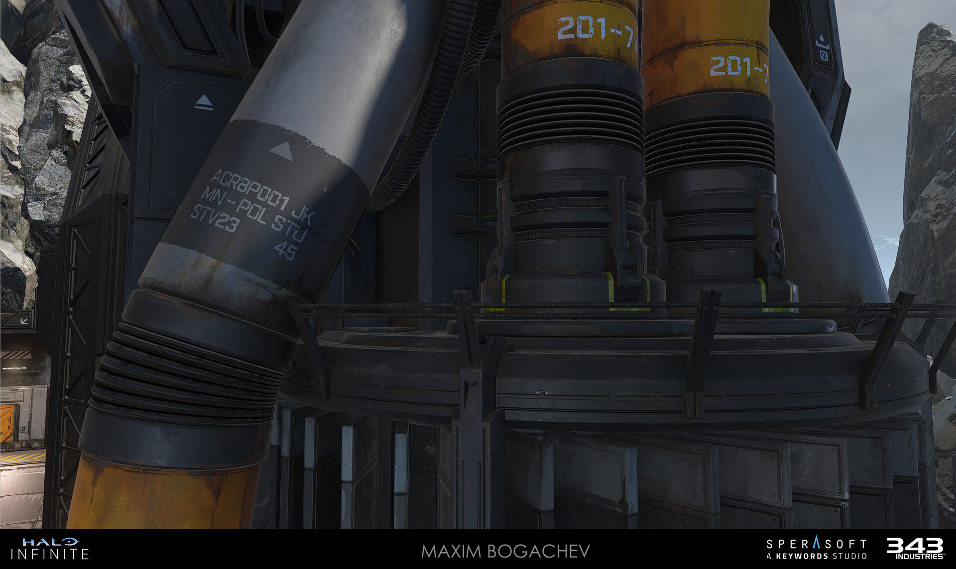 Maxim Bogachev - Halo Infinite - Cliffhanger