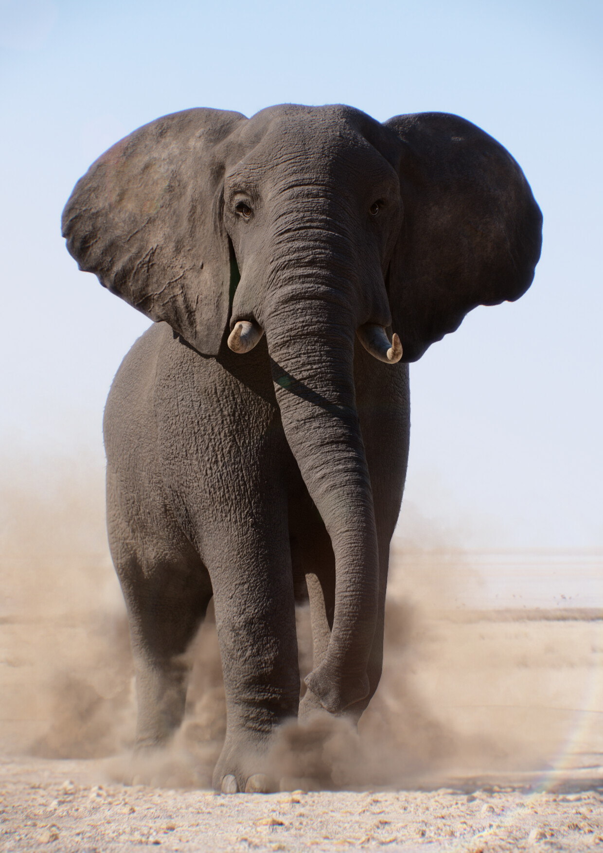 ArtStation - CG African Elephant