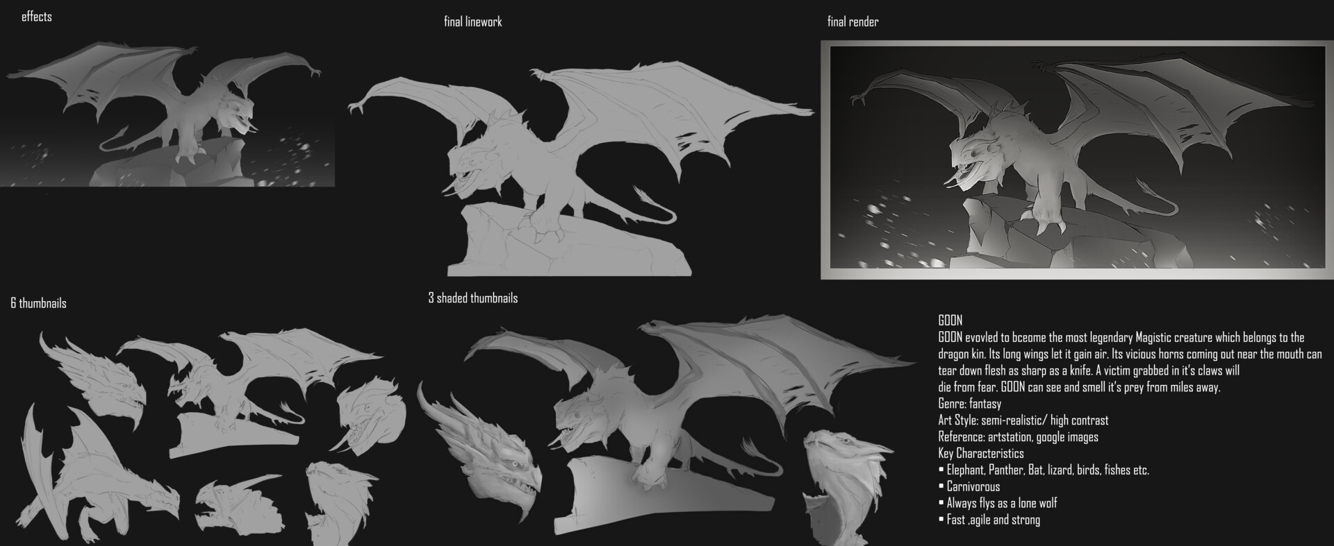 ArtStation - goon, the dragon