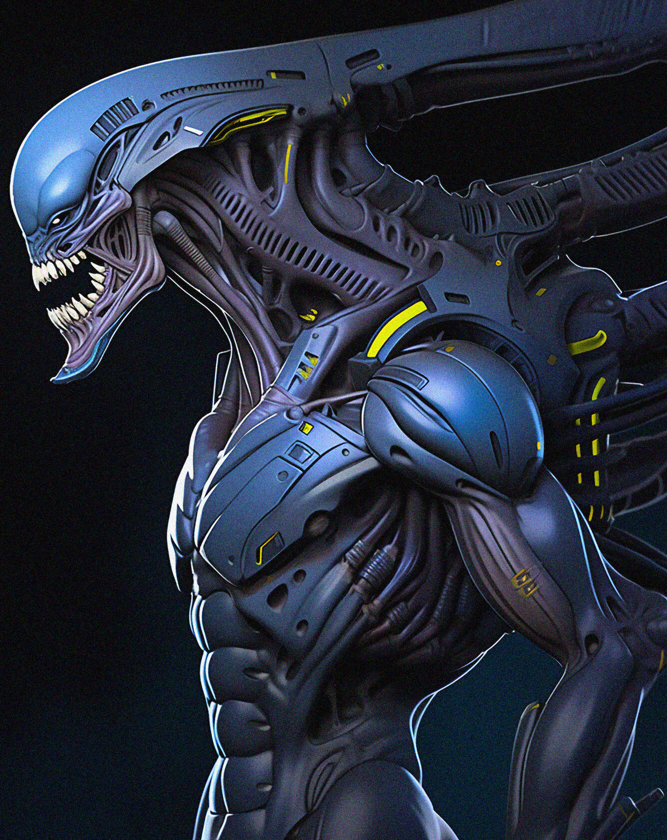 ArtStation - BIOMECHANOID