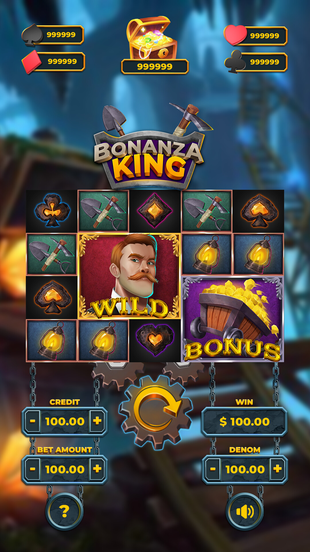 ArtStation - BONUS KING SLOT GAME