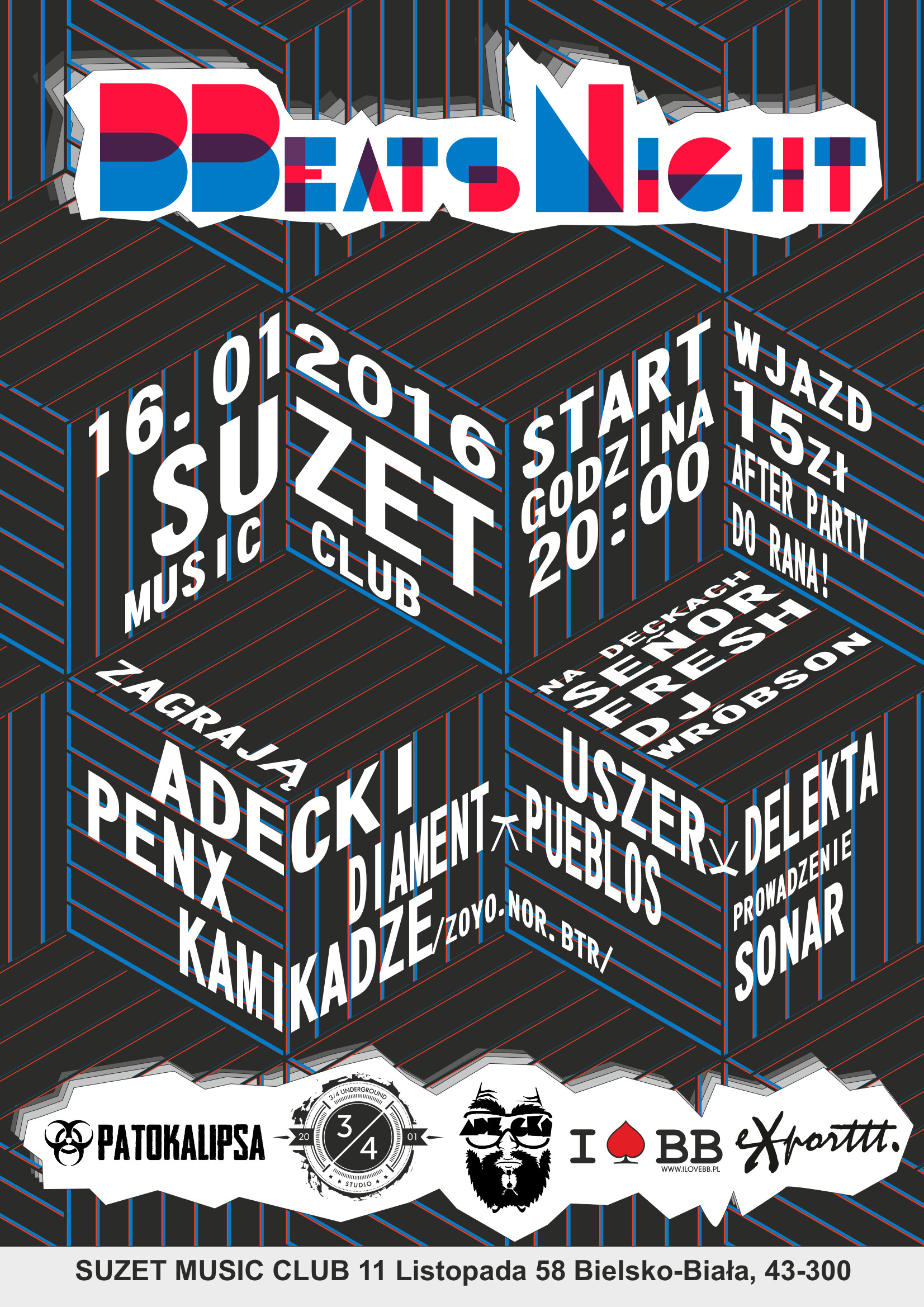 ArtStation - Poster promoting the concert.