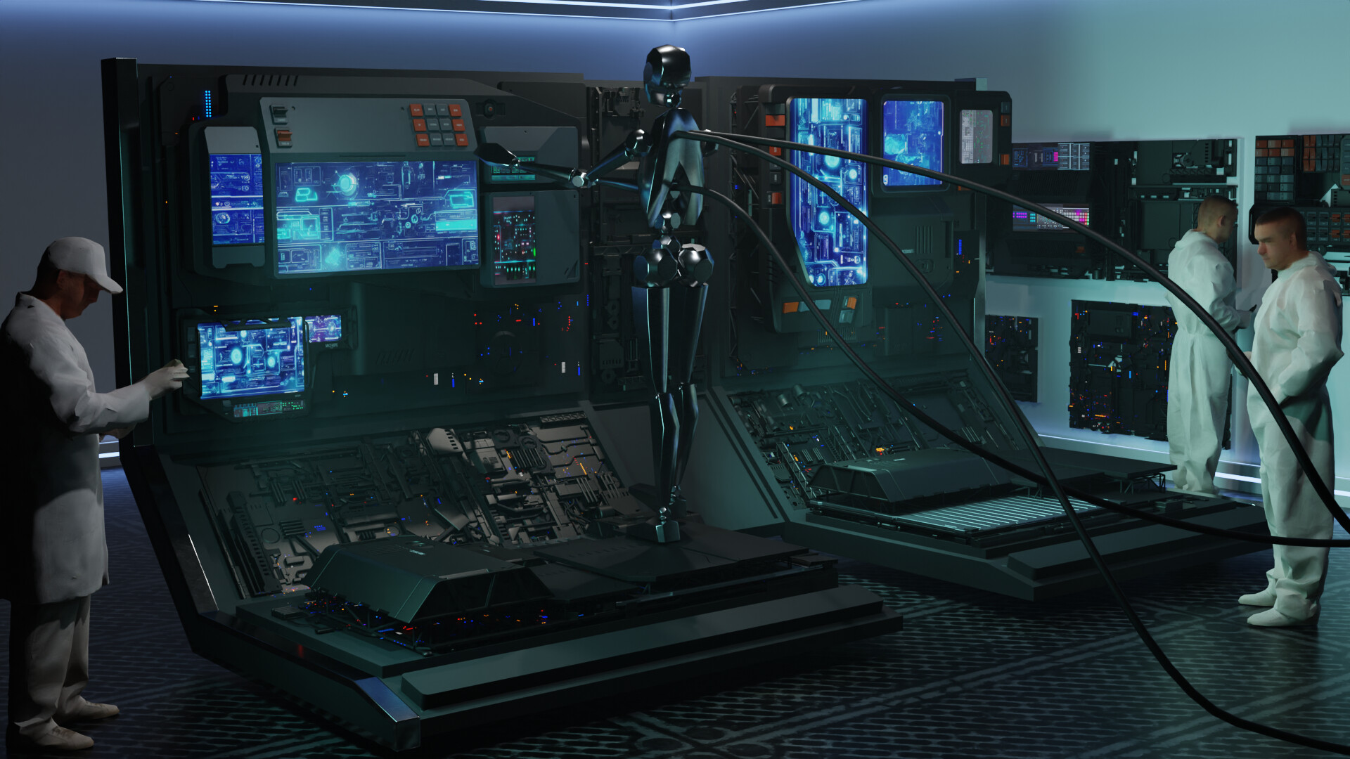 ArtStation - Control Panel finished