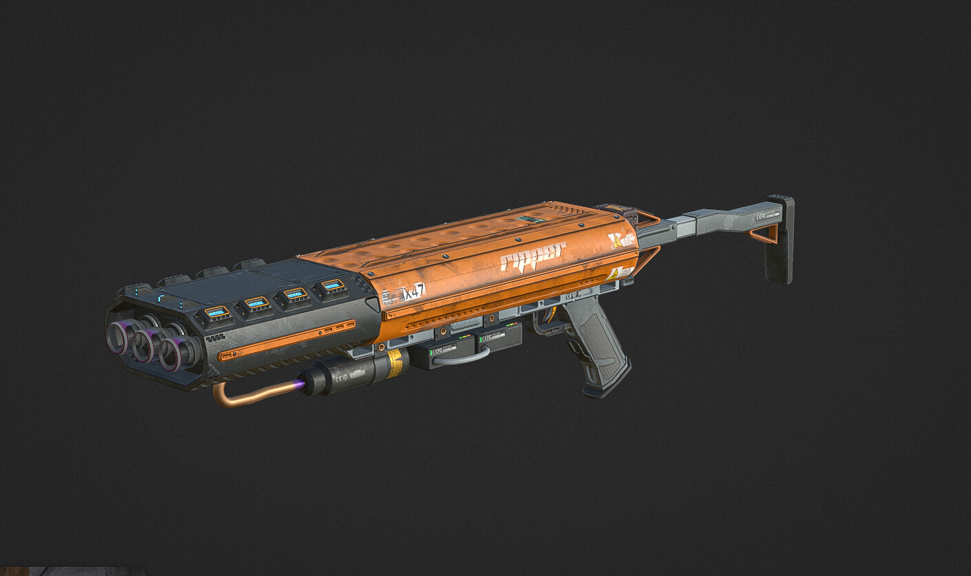 Vitalii Pyvovar - - Ripper - Fantastic shotgun concept