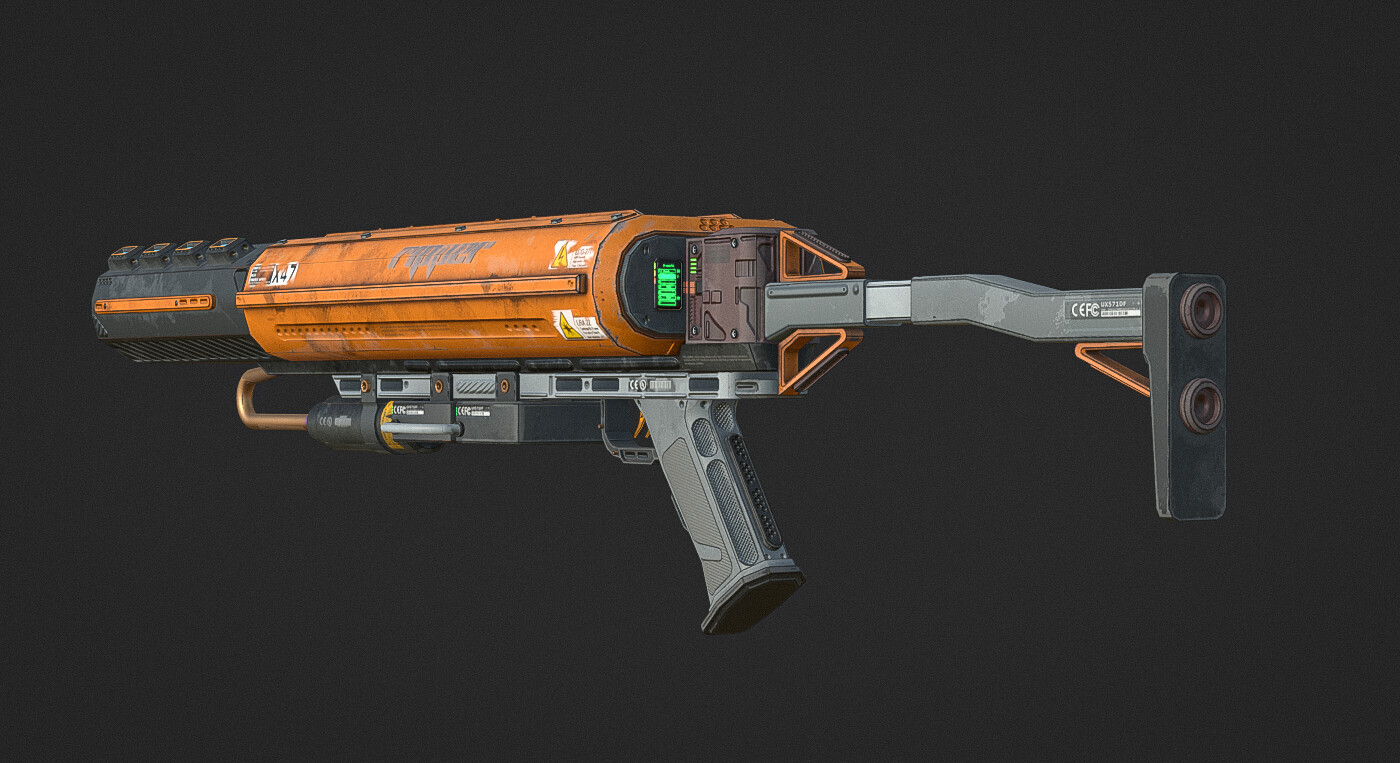 Vitalii Pyvovar - - Ripper - Fantastic shotgun concept