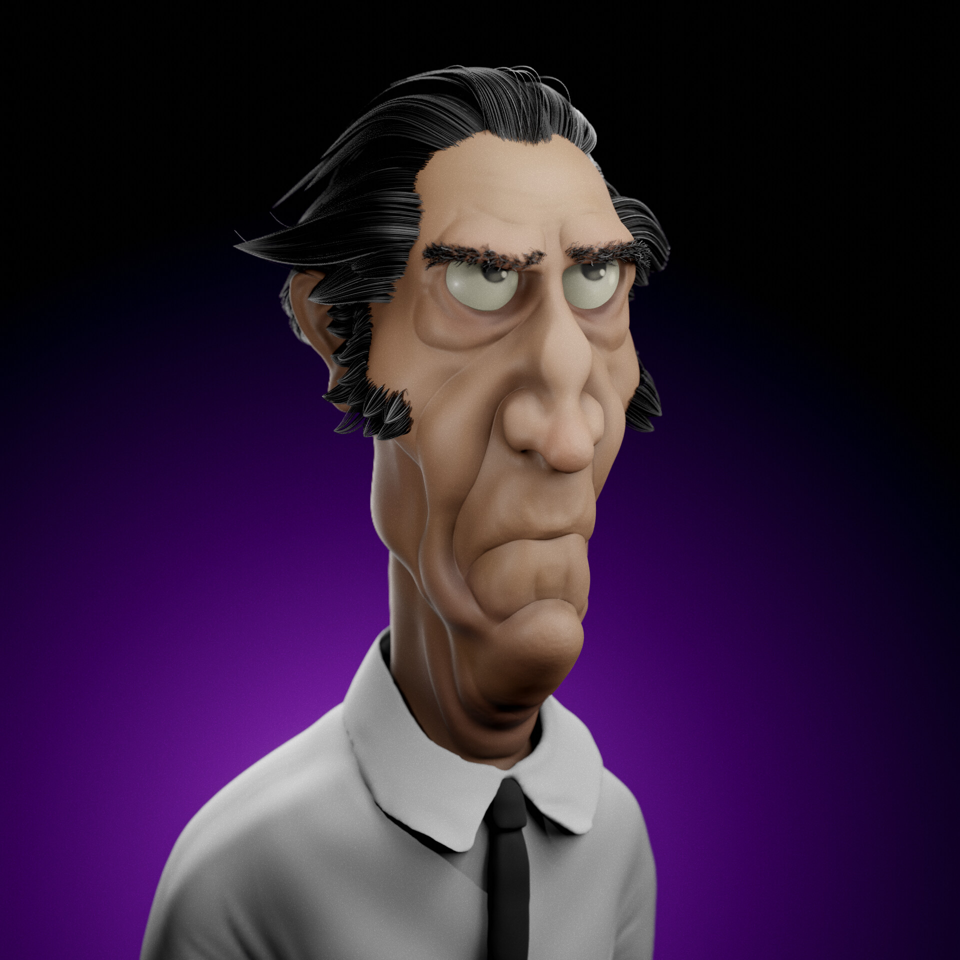 ArtStation - Mid Aged Man