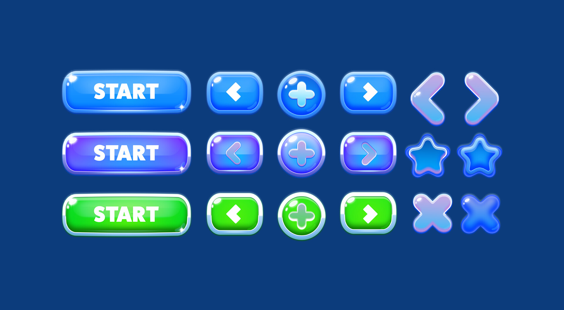 ArtStation - Game Button Design