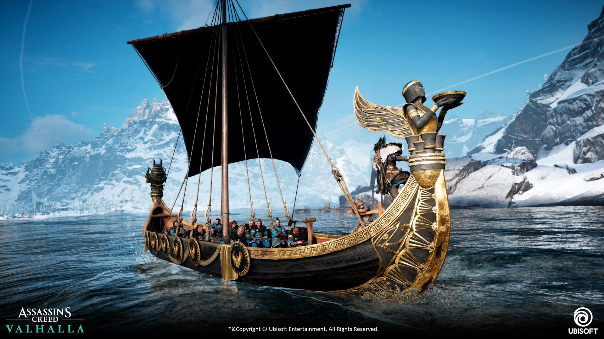 Egyptian Longship Naval Set Assassins Creed Valhalla by Simon ...