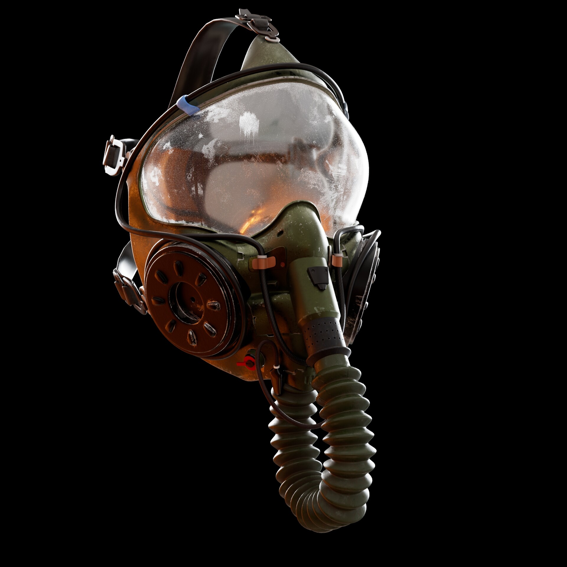 ArtStation - Gas Mask Breakdown