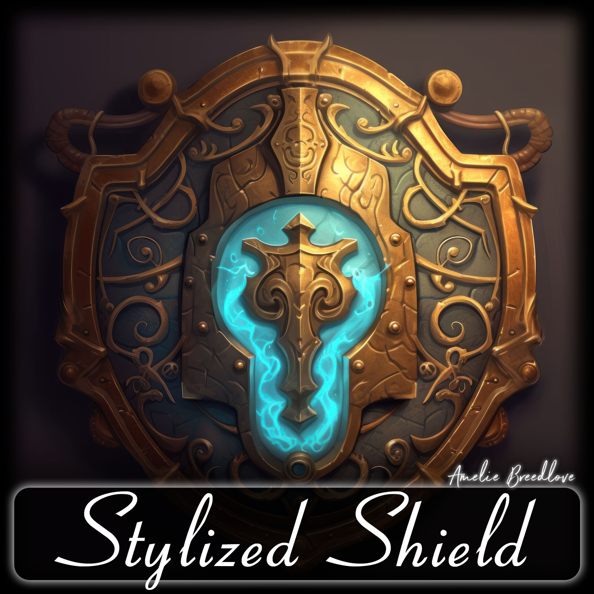 ArtStation - 200 Stylized Shield Reference Pack | 4K | v.2