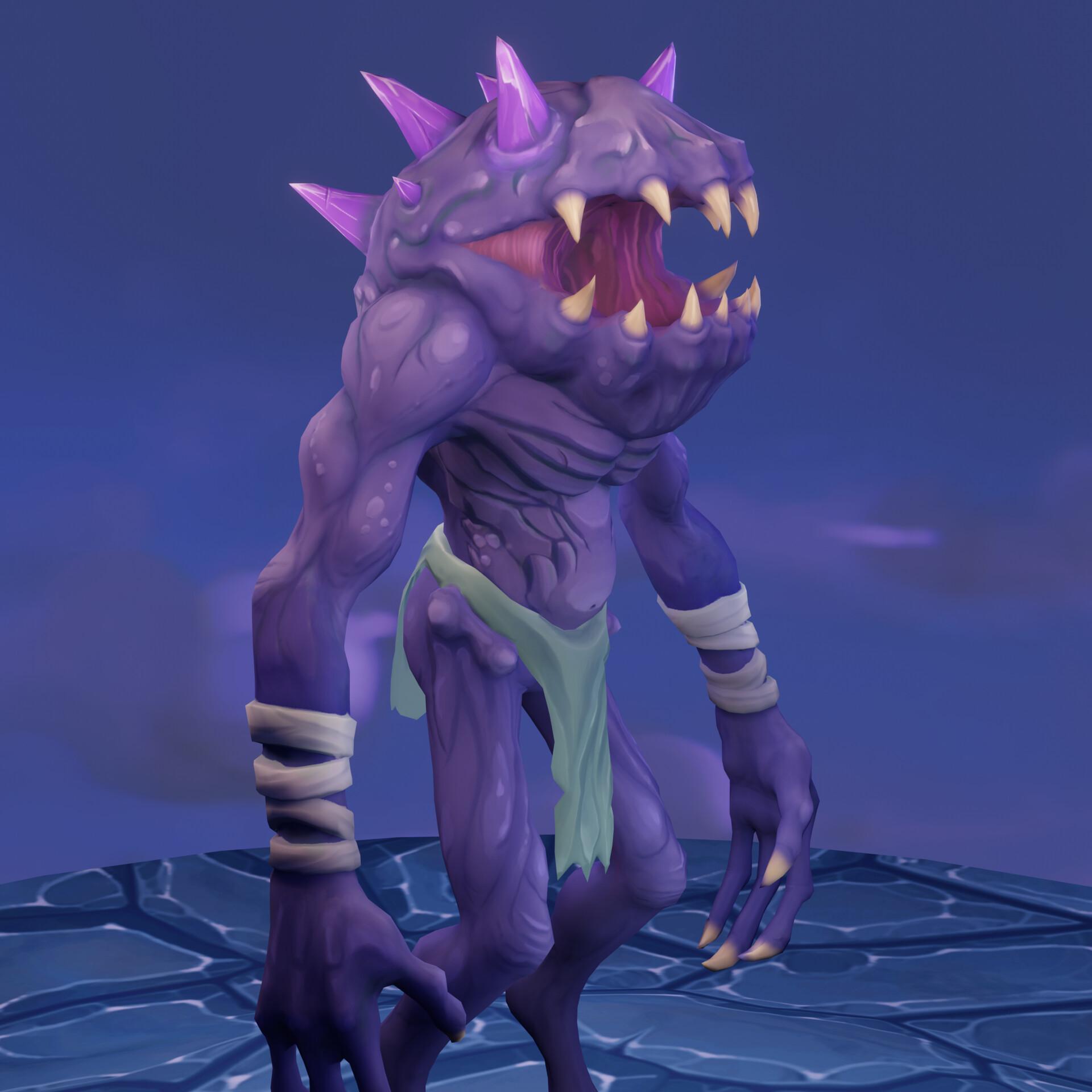 ArtStation - Manaeater Handpaint