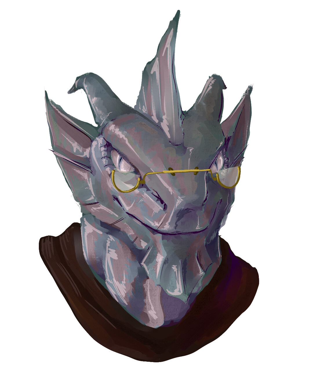 ArtStation - Dragonborn Scholar