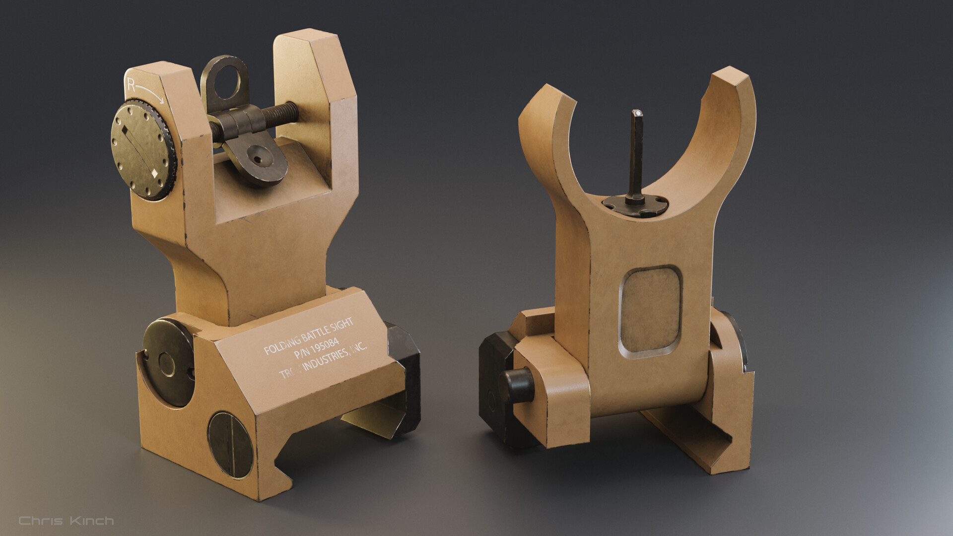 Troy Industries Folding Battle Sights by Chris Kinch — ProUser.Me