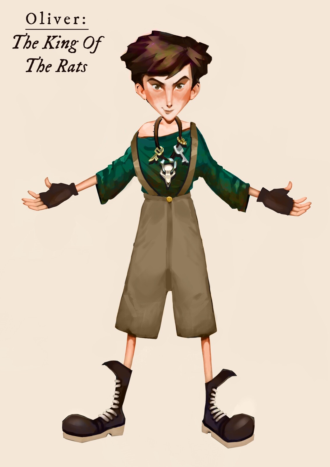 Hannah Sophie Rustemeyer - “Oliver: King of the rats”Concept Art