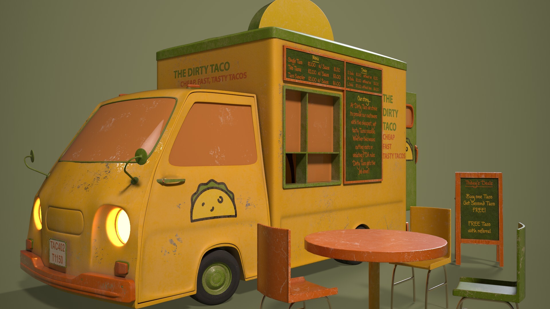 ArtStation - Stylized Vehicle Project