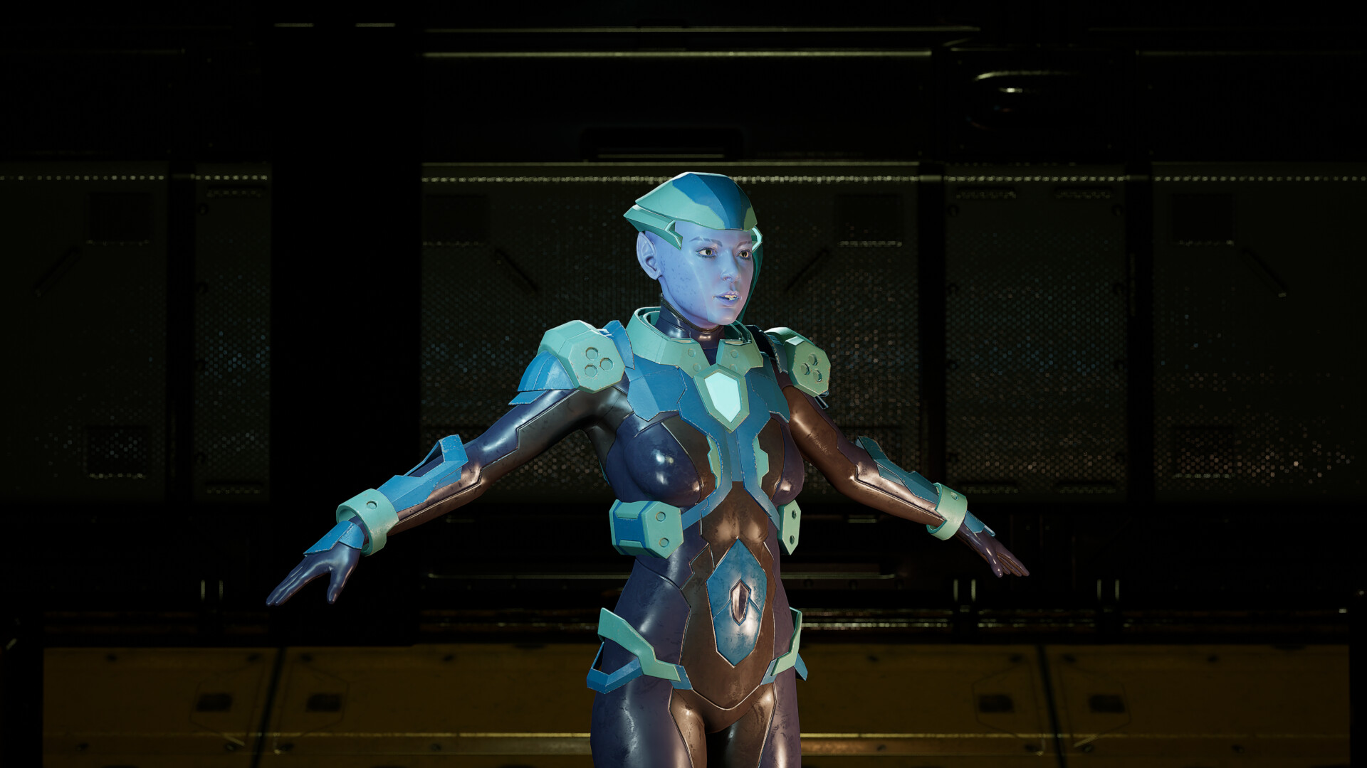 Jack Gilbert - Ixula - Sci-Fi Realtime Character