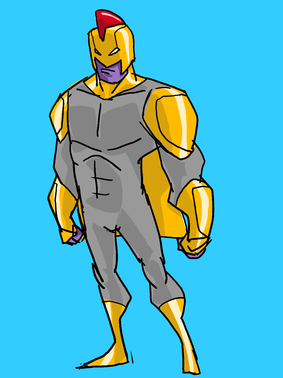 ArtStation - golden guy