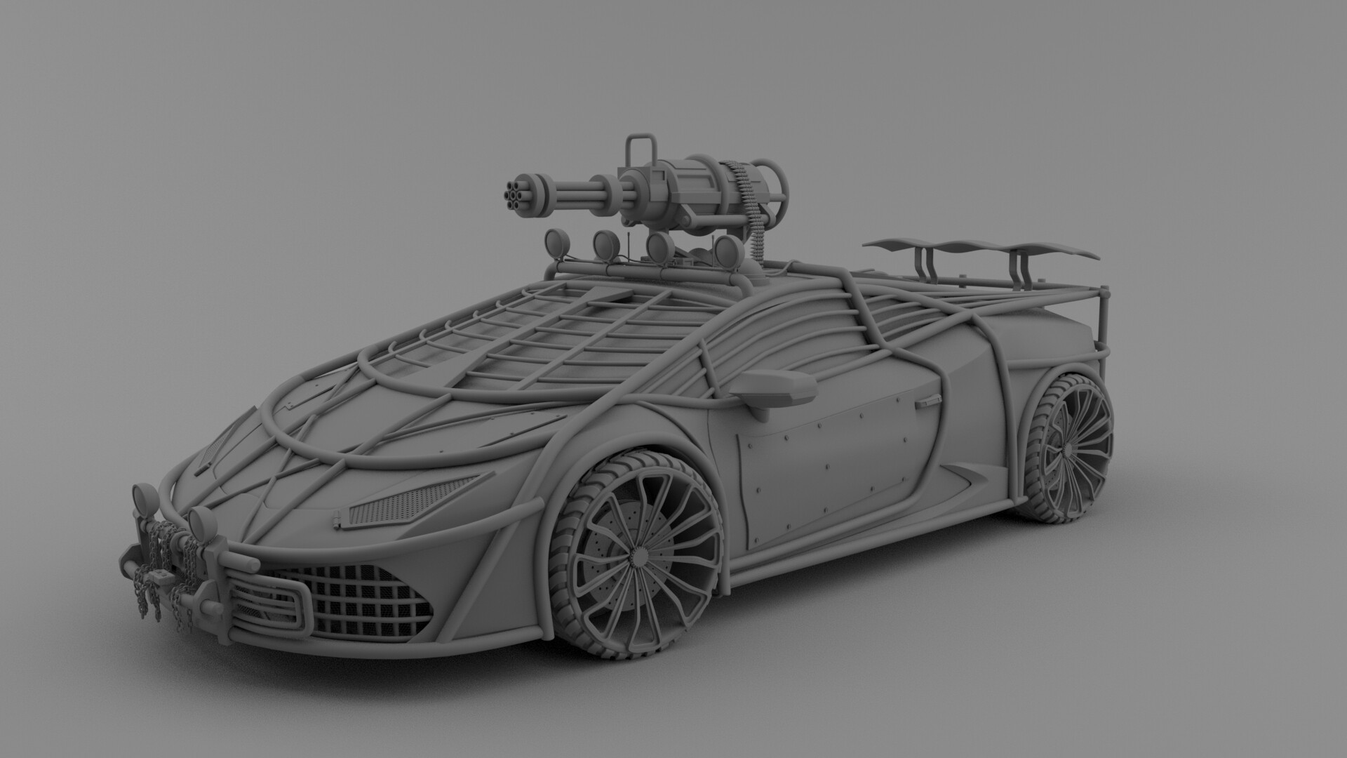 ArtStation - zombie car