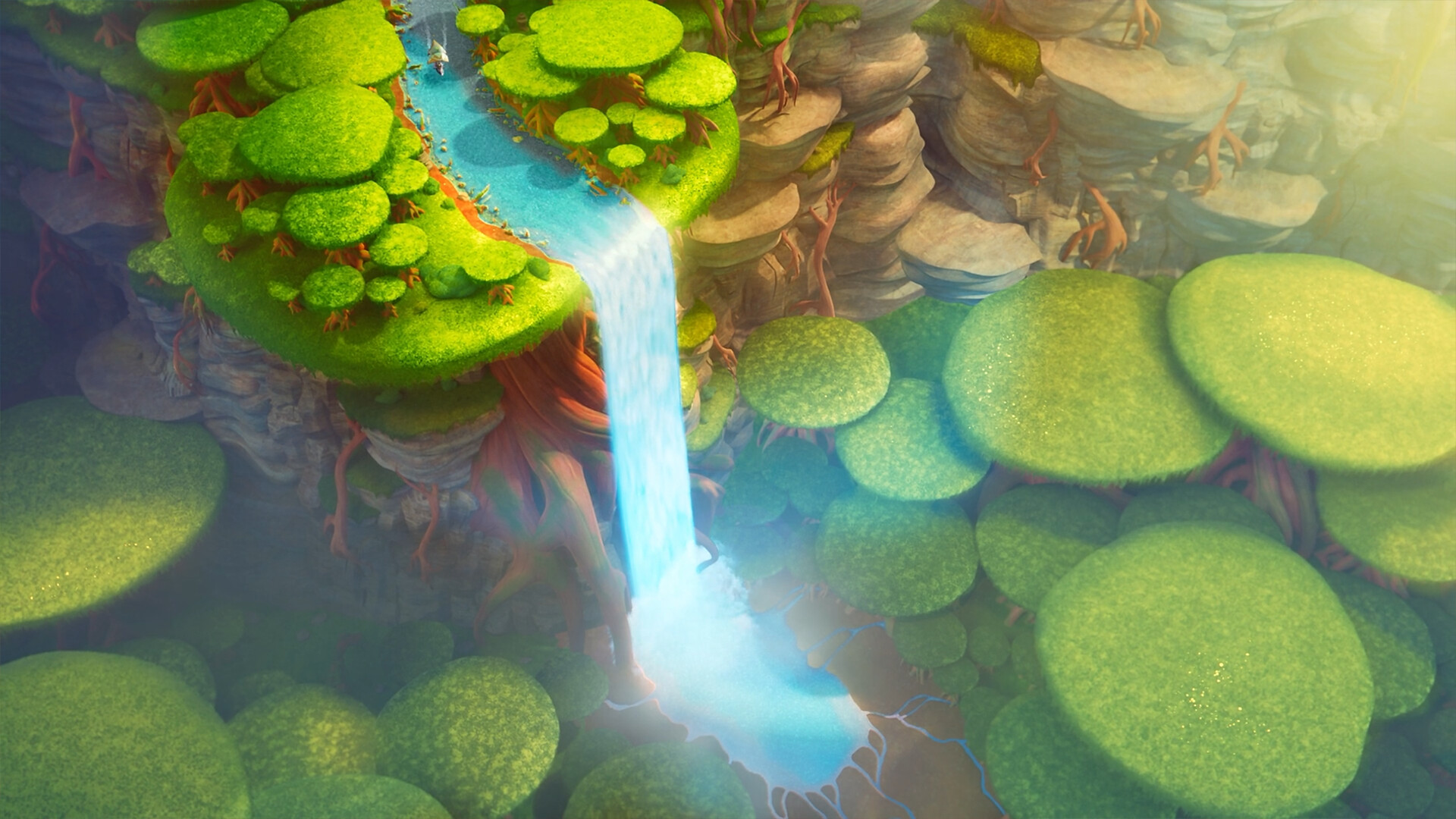 ArtStation - Star Wars - Young Jedi Adventures - Tenoo River Sets ...