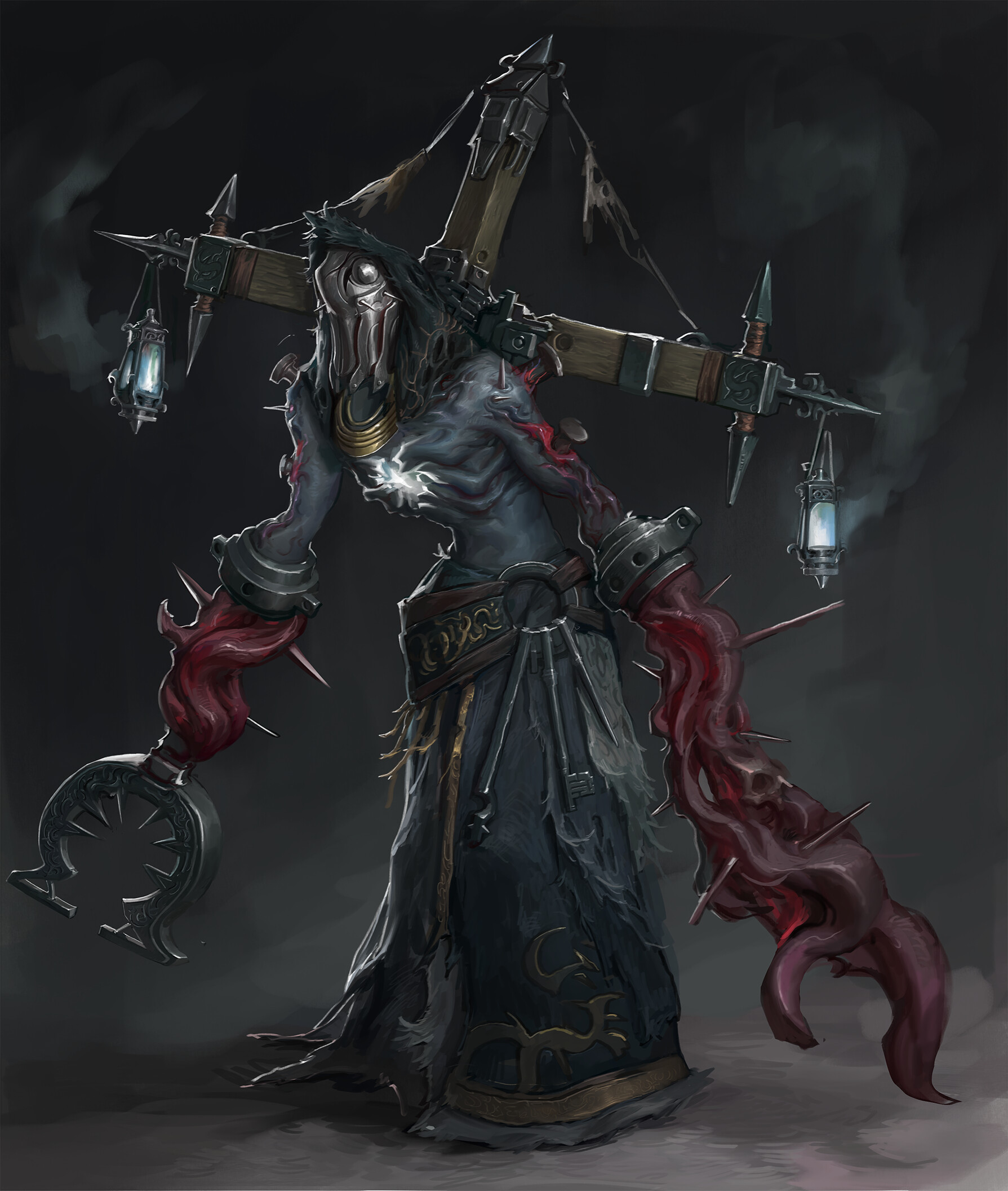 ArtStation - MONSTER DESIGN-SOUL WARDEN
