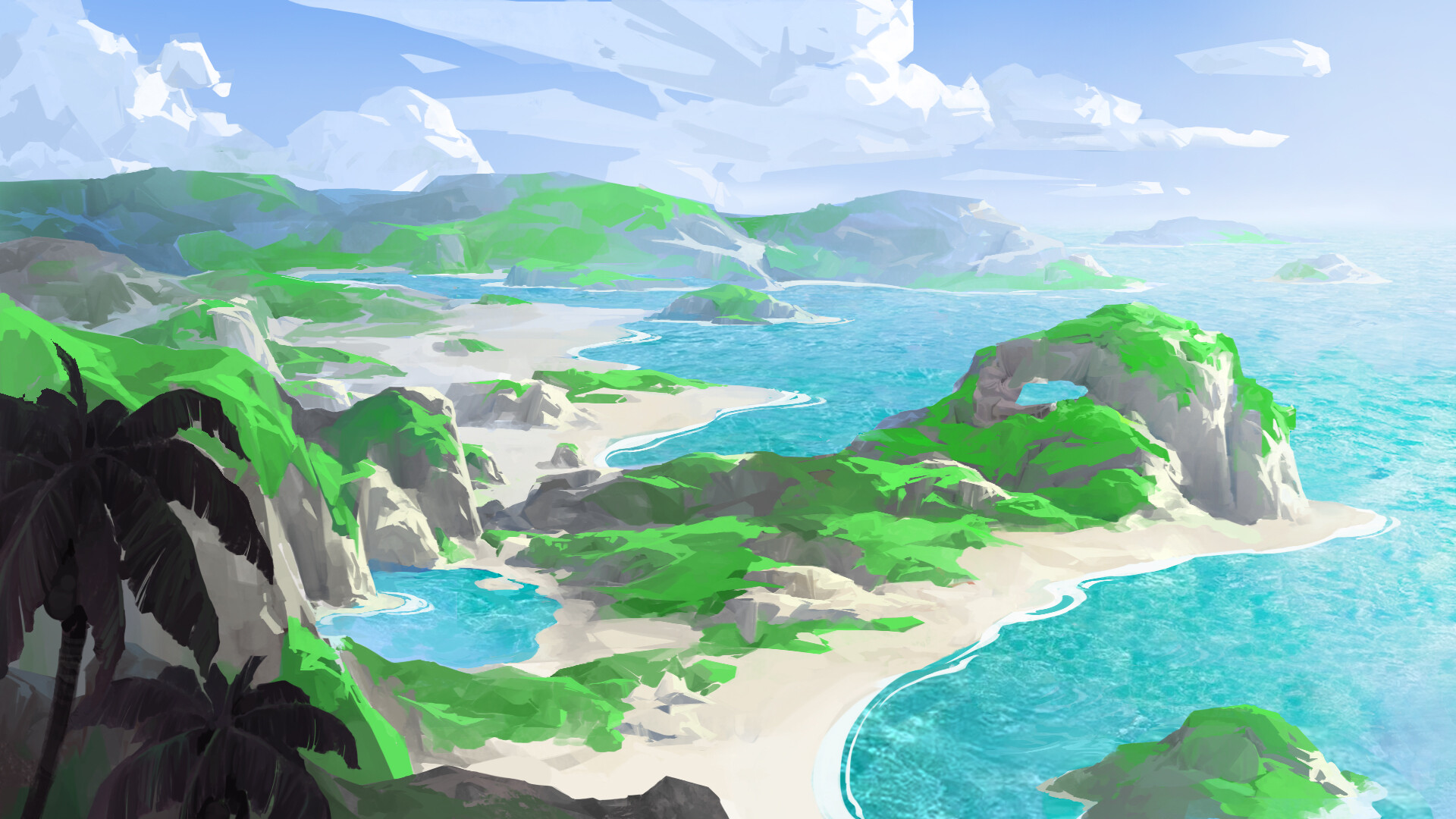 ArtStation - island