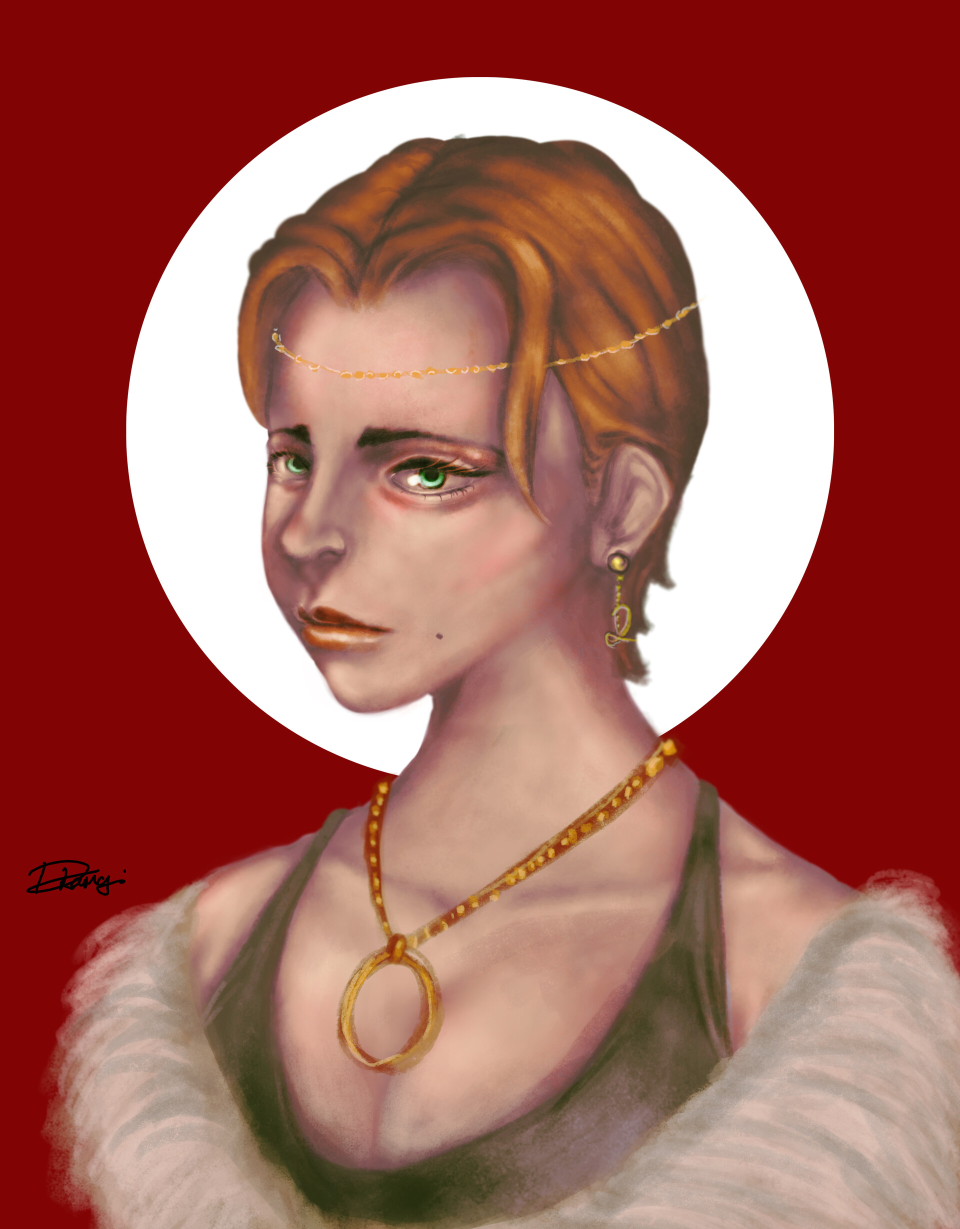 ArtStation - Royalty woman.