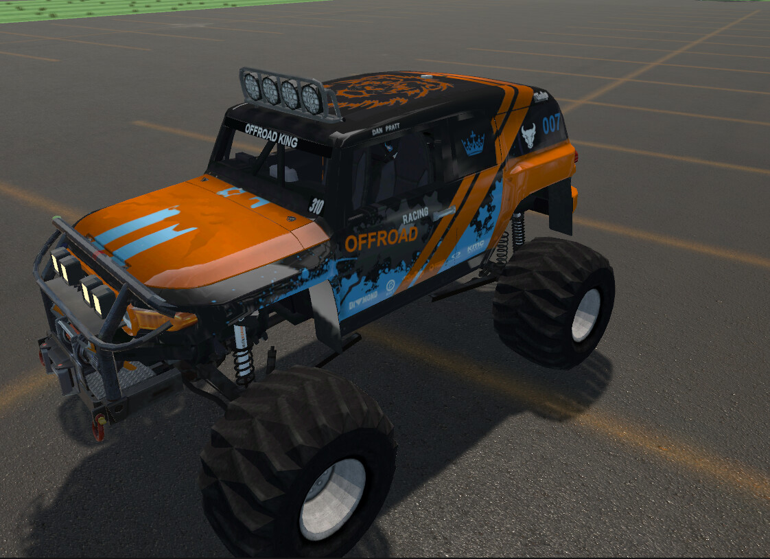 ArtStation - off road monster vehicles