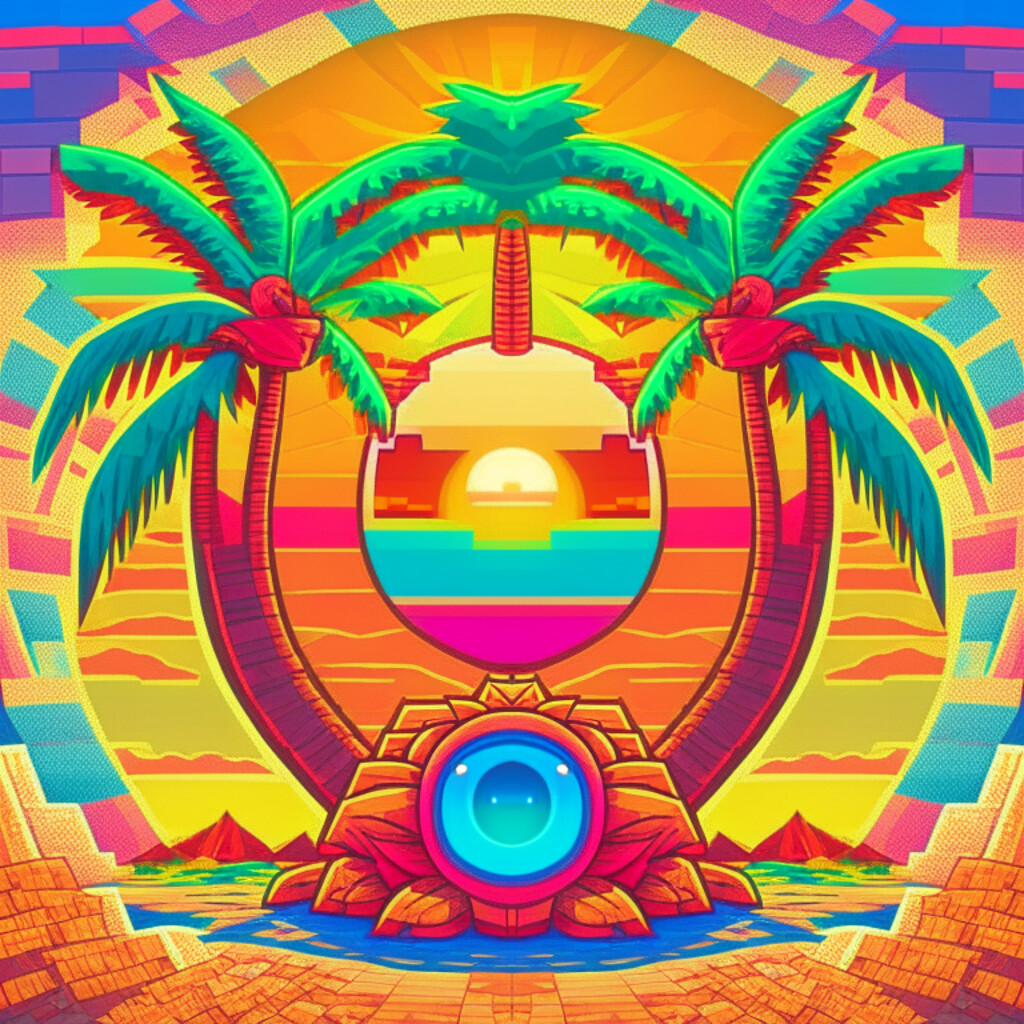 ArtStation - 2D SYMMETRICAL PATTERN ART WORK