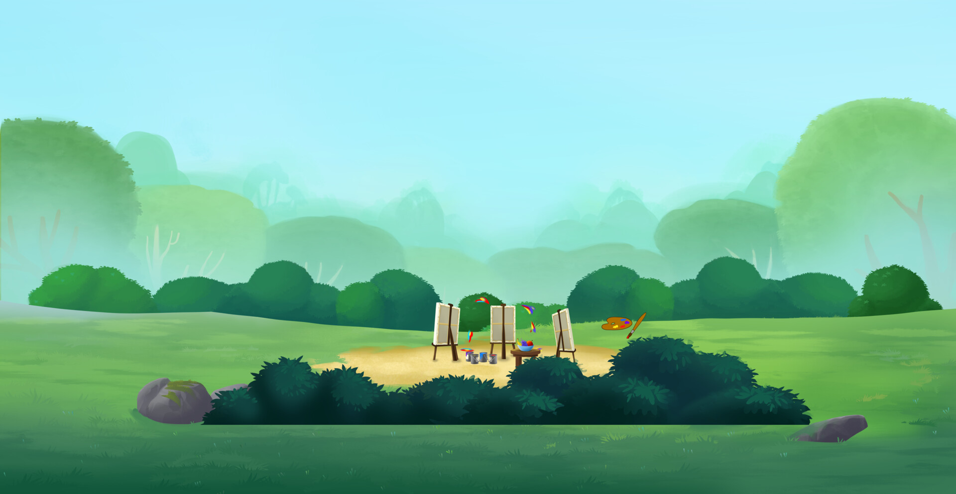 Iris Eline Bos - Club Baboo - Painting