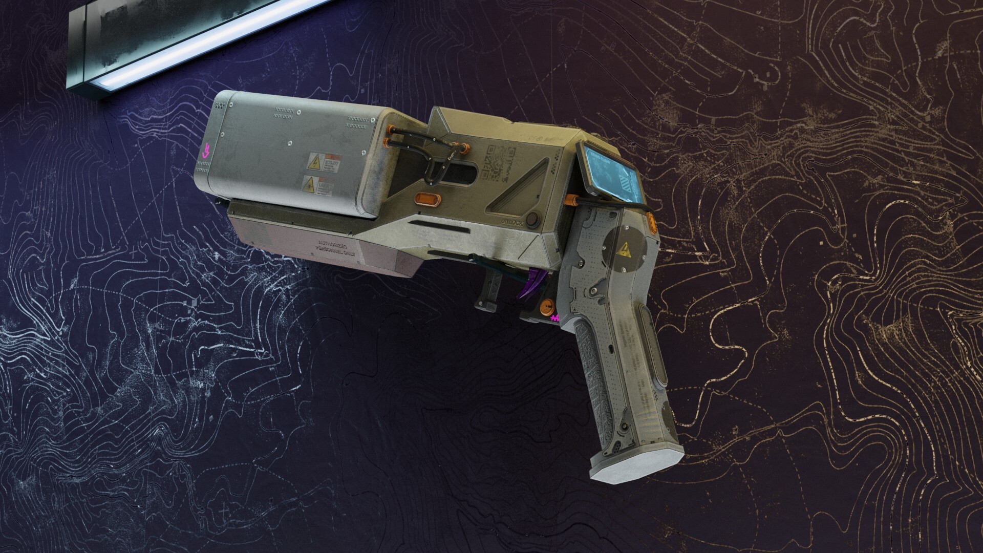 ArtStation - - Shield gun