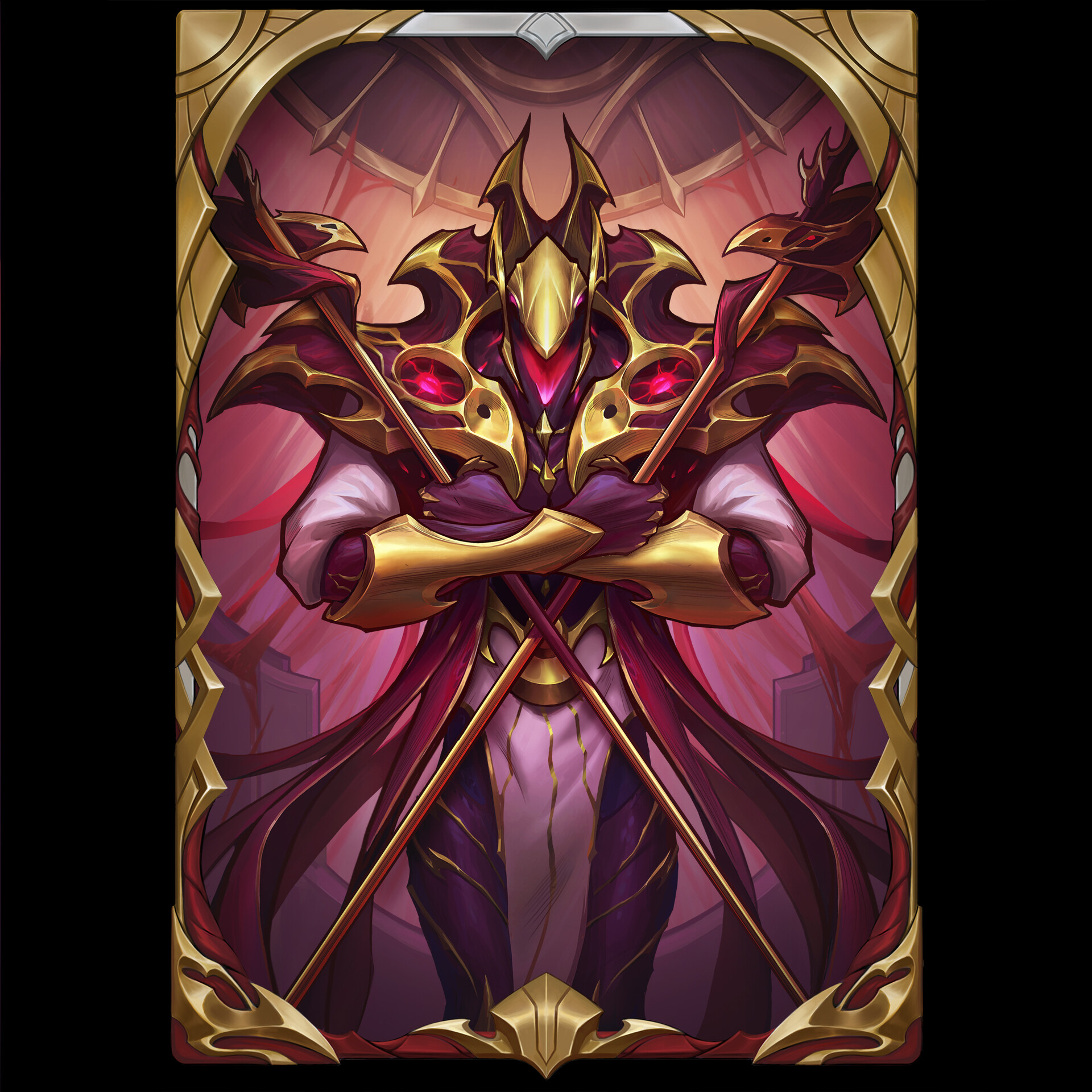 Ben shaw - LEGENDS OF RUNETERRA-Cardbacks-Corrupted Azir