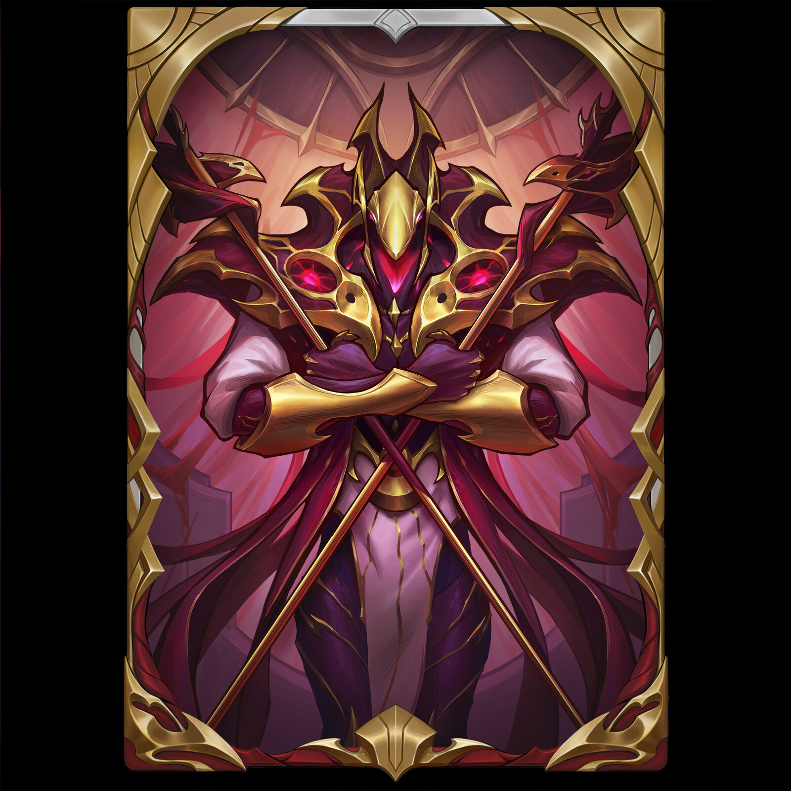 Ben shaw - LEGENDS OF RUNETERRA-Cardbacks-Corrupted Azir
