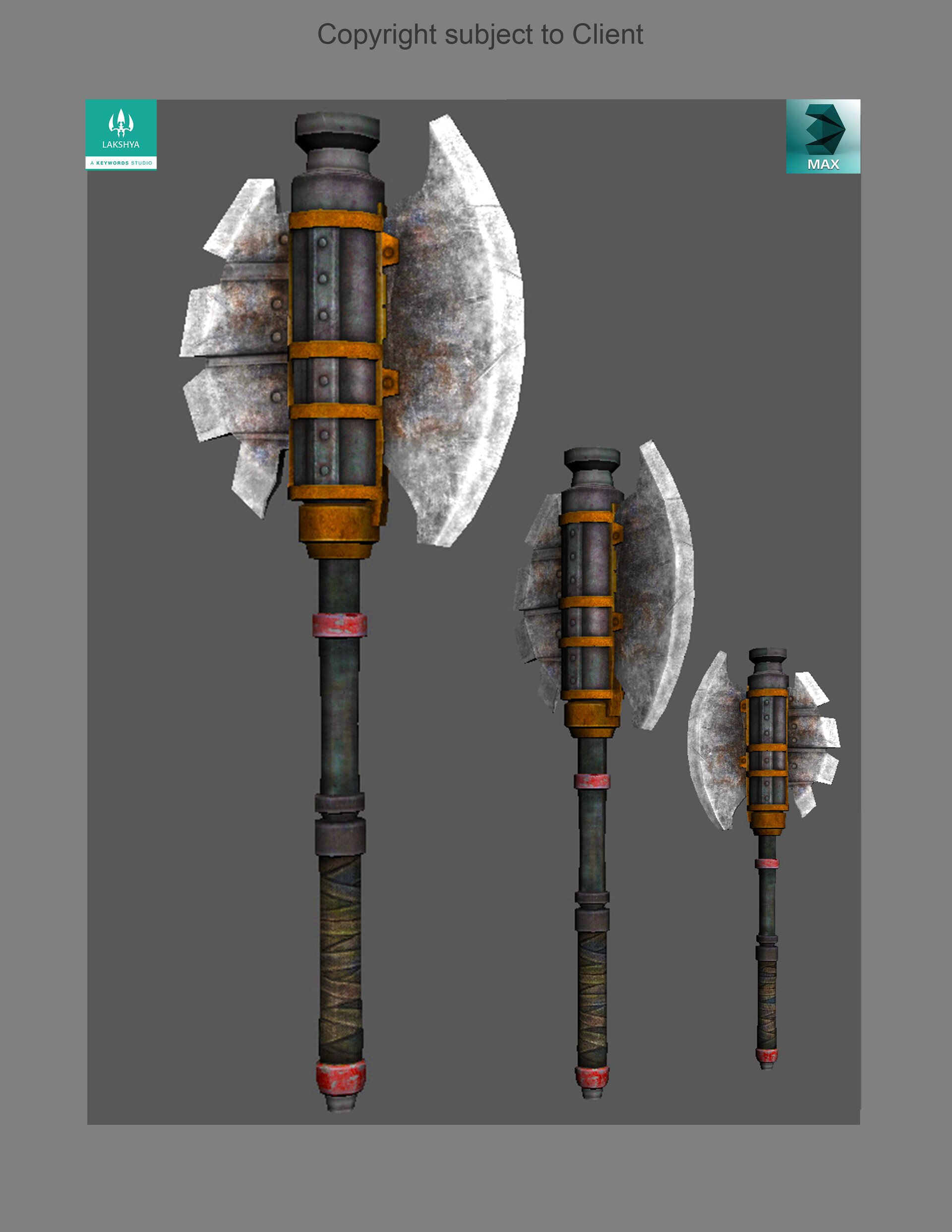 ArtStation - weapon modeling texturing