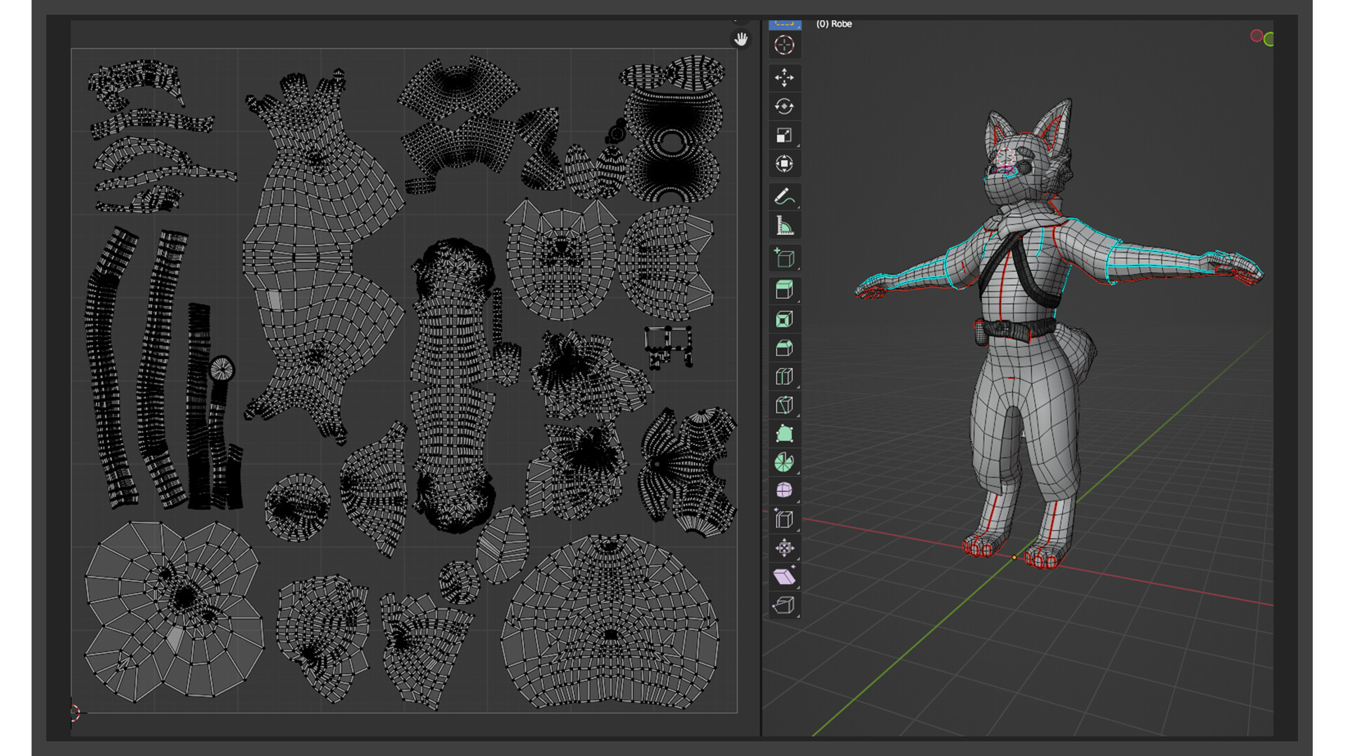 3D_Holly - Caspian - Fox Player Model
