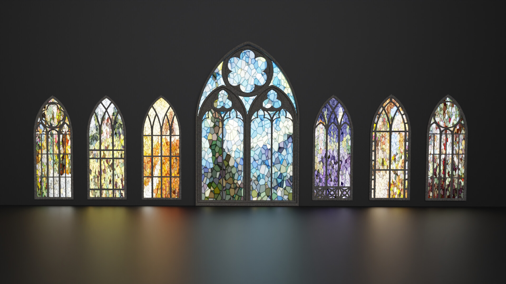 ArtStation - Gothic Windows