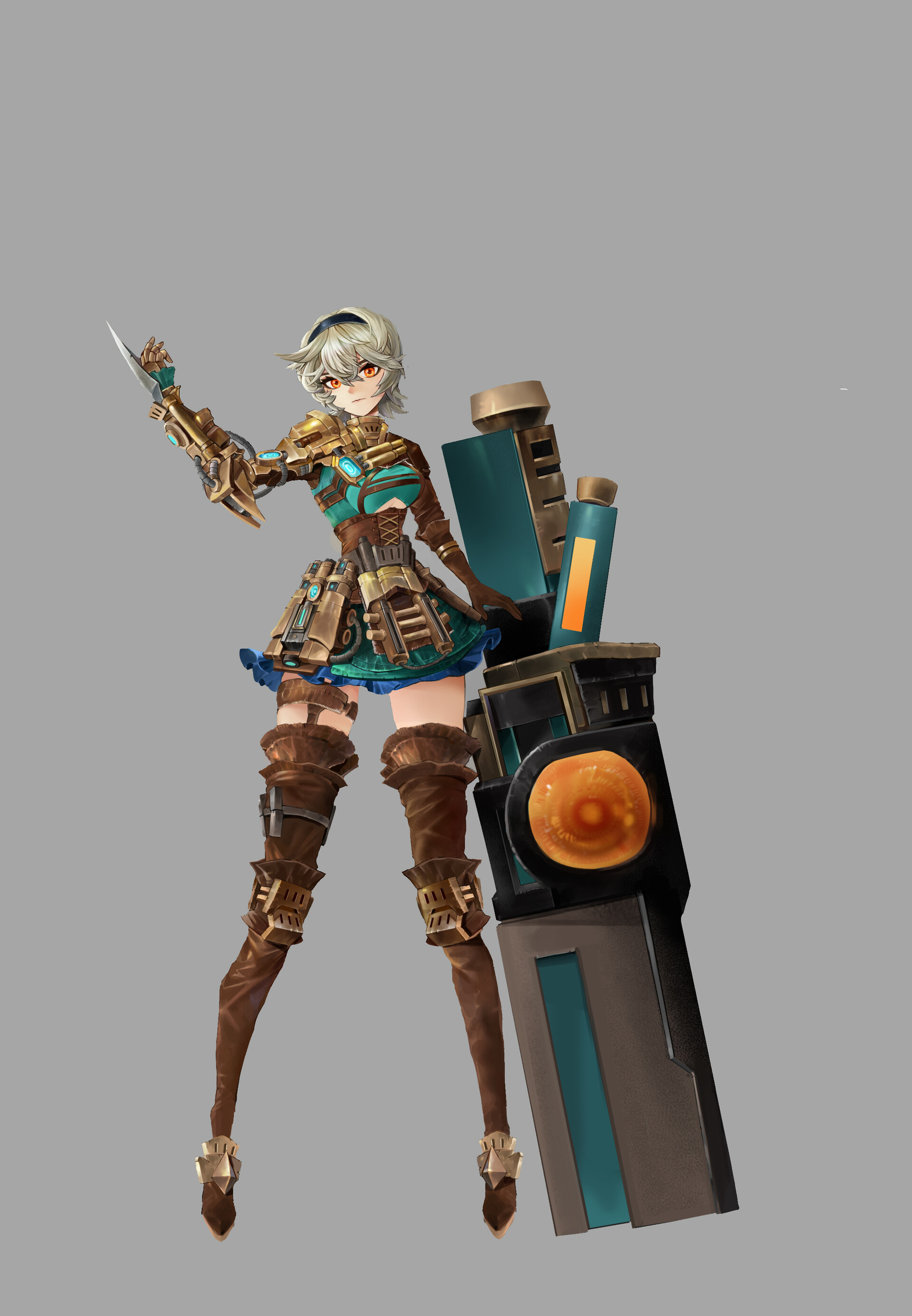 ArtStation - Steampunk girl
