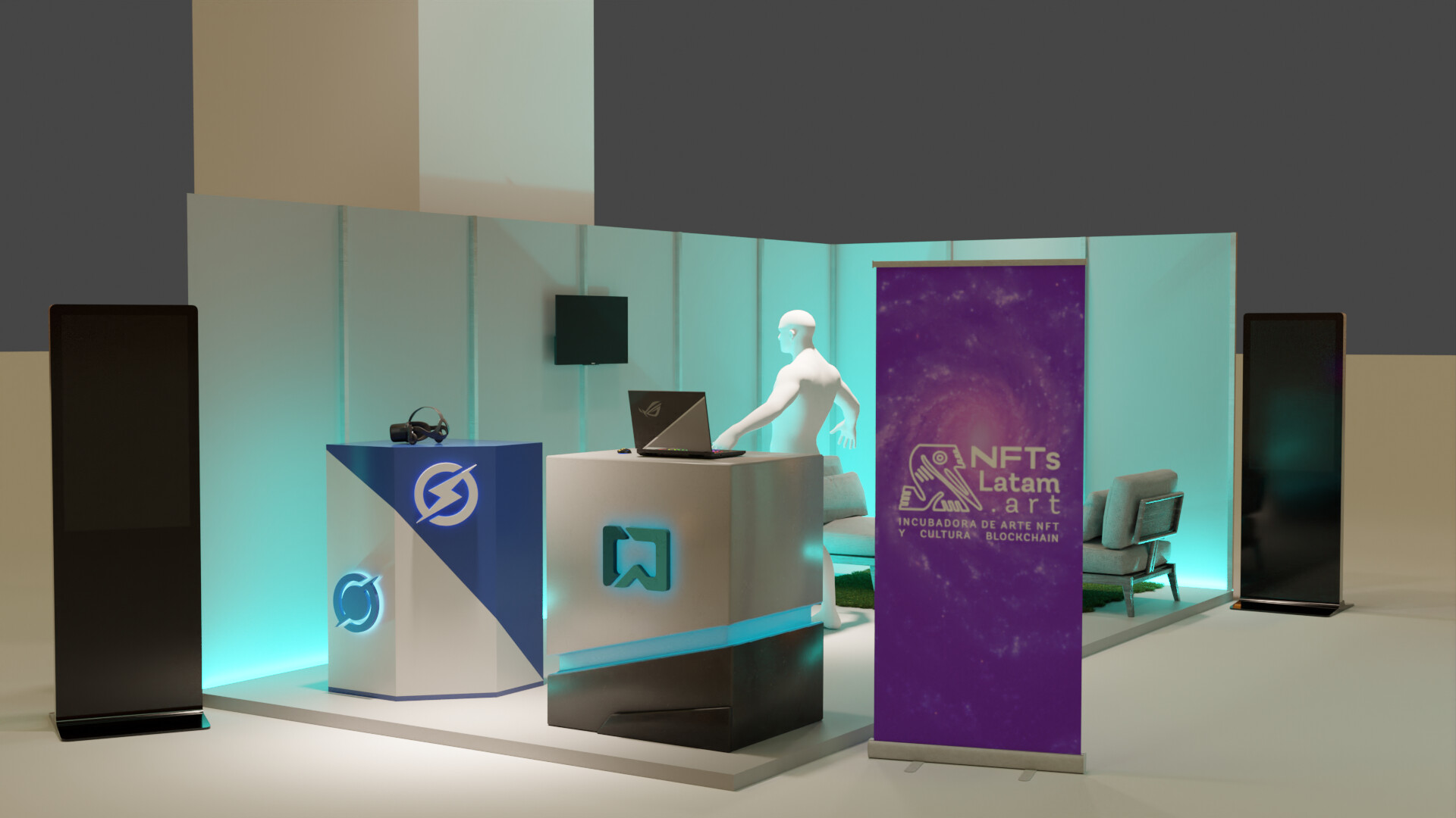 ArtStation - booth stands