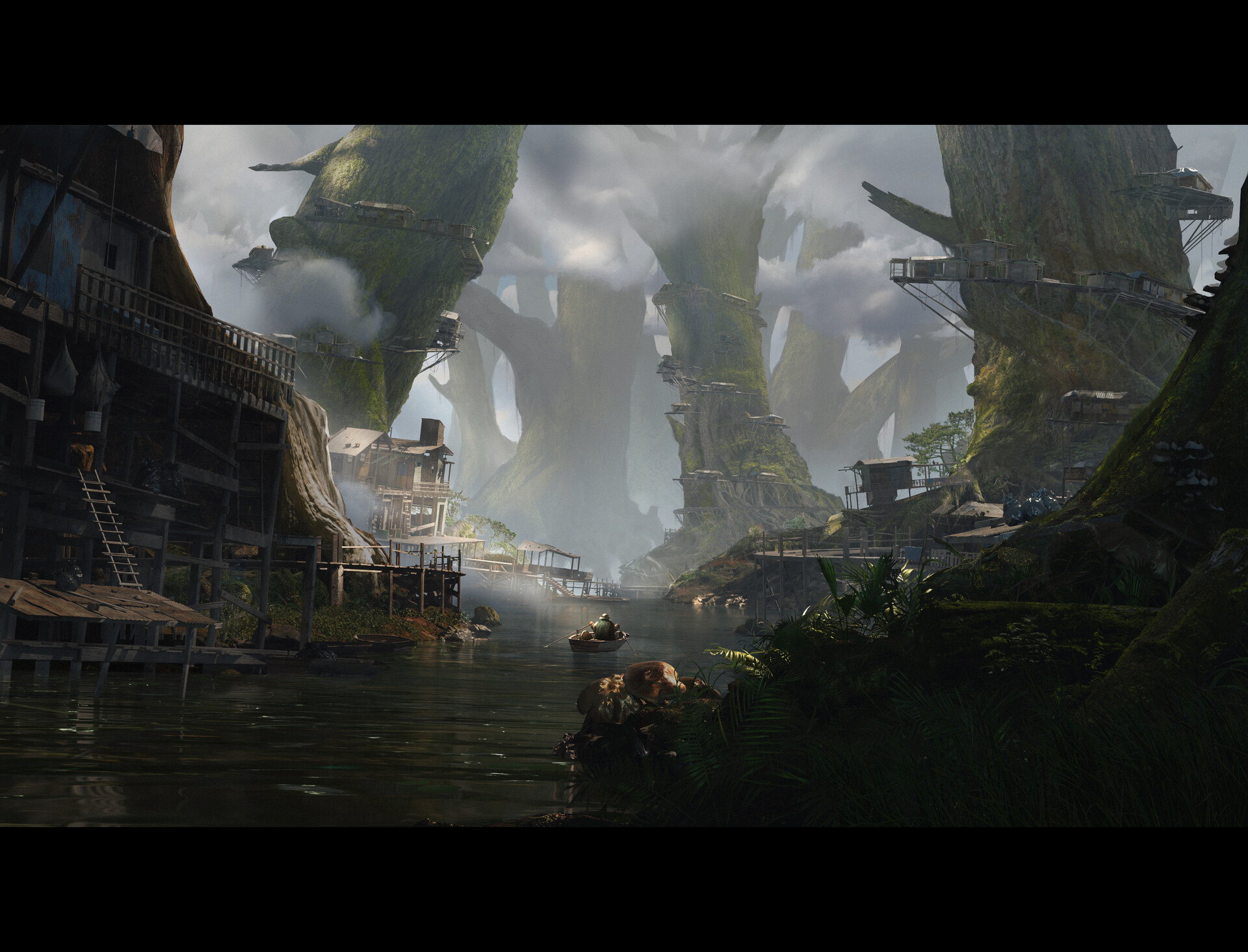 ArtStation - Treehouse Town